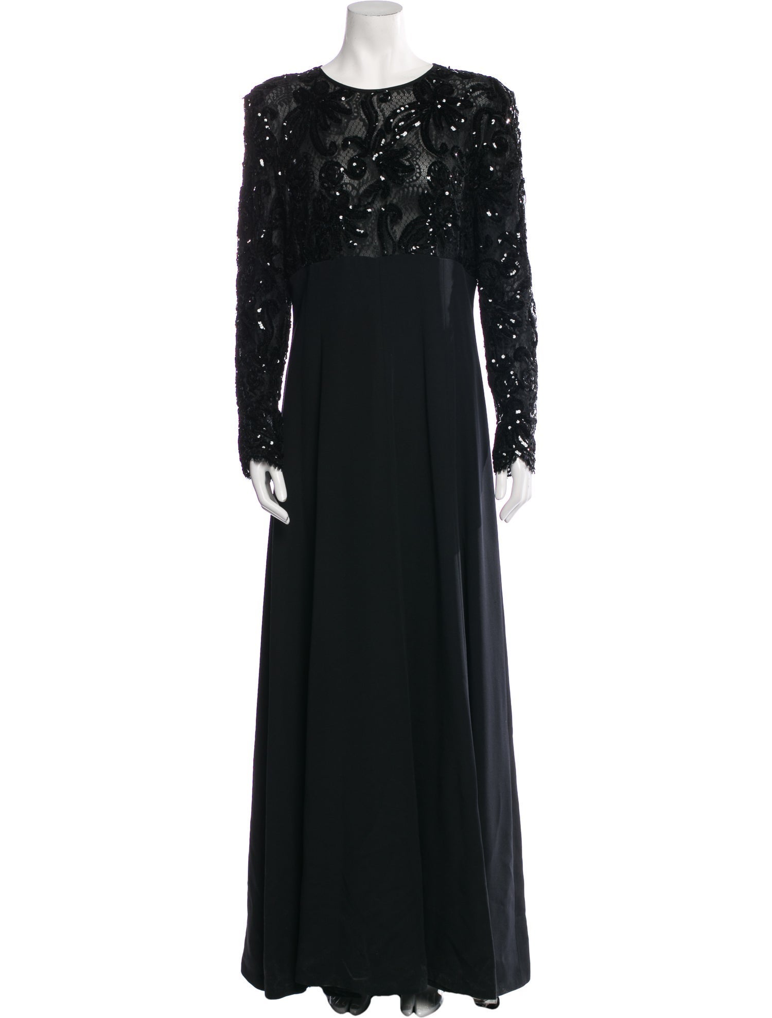 Escada Silk Long Dress - Black Dresses, Clothing - ESC120887 | The RealReal