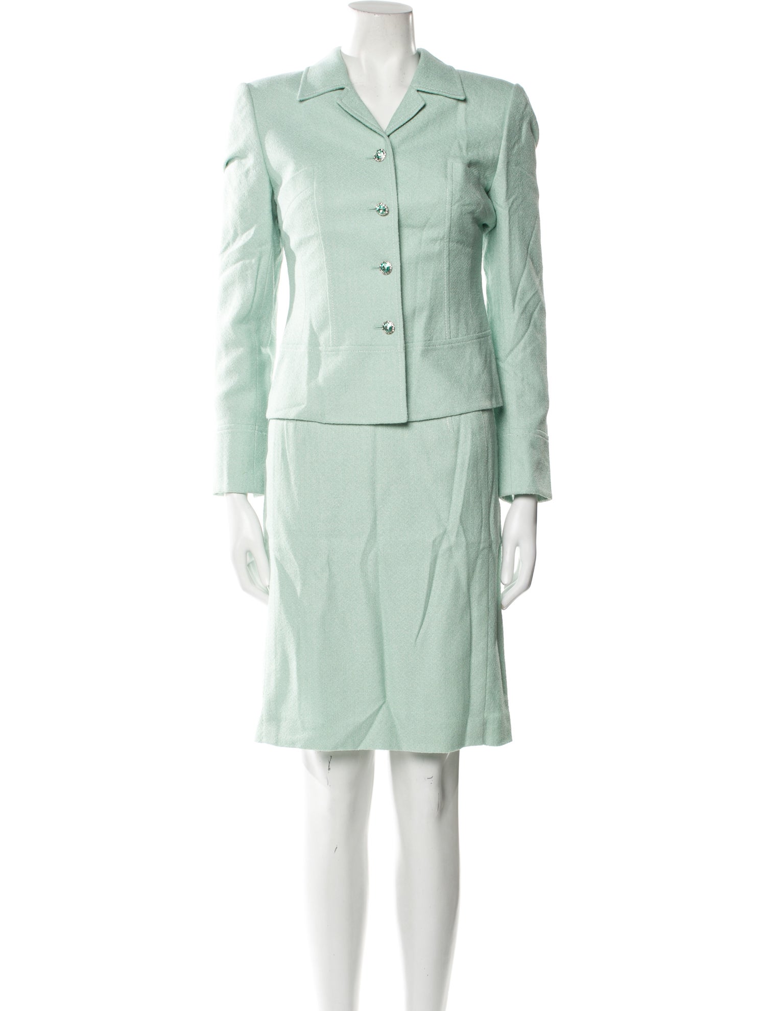 Escada Skirt Suit - Blue Suits and Sets, Clothing - ESC121247 | The ...