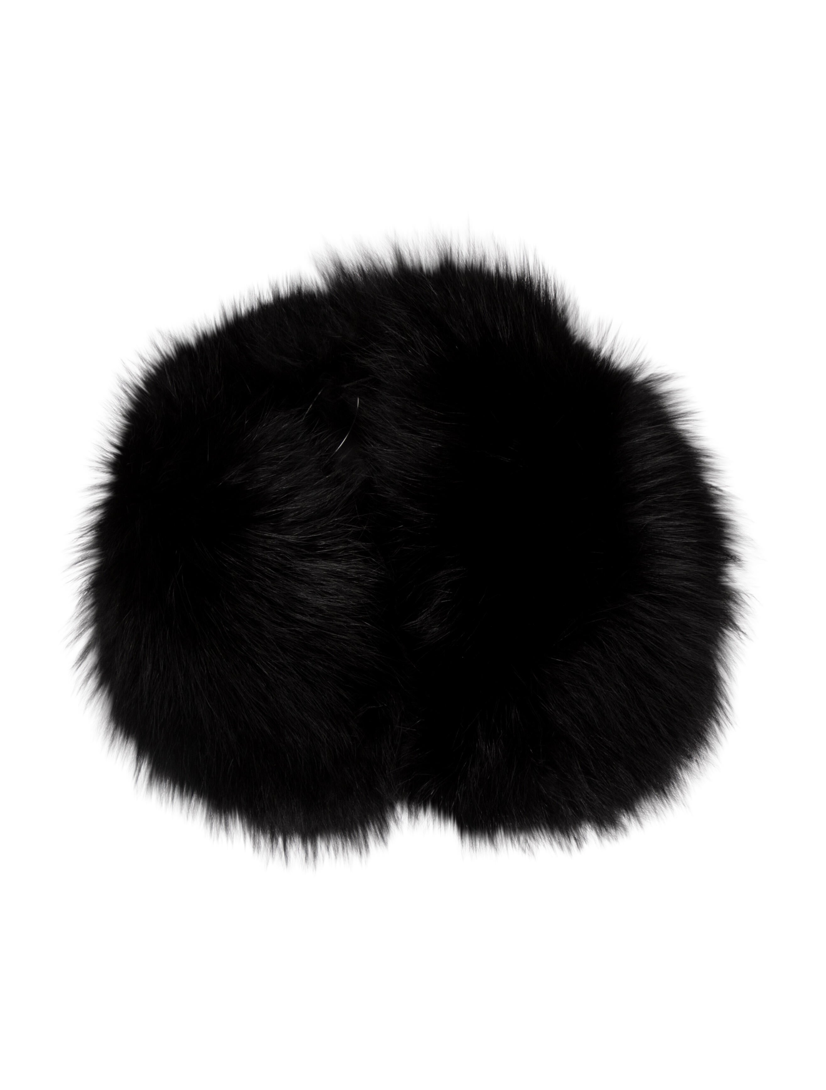 Escada Fur Scarf - Black Scarves and Shawls, Accessories - ESC126047 ...