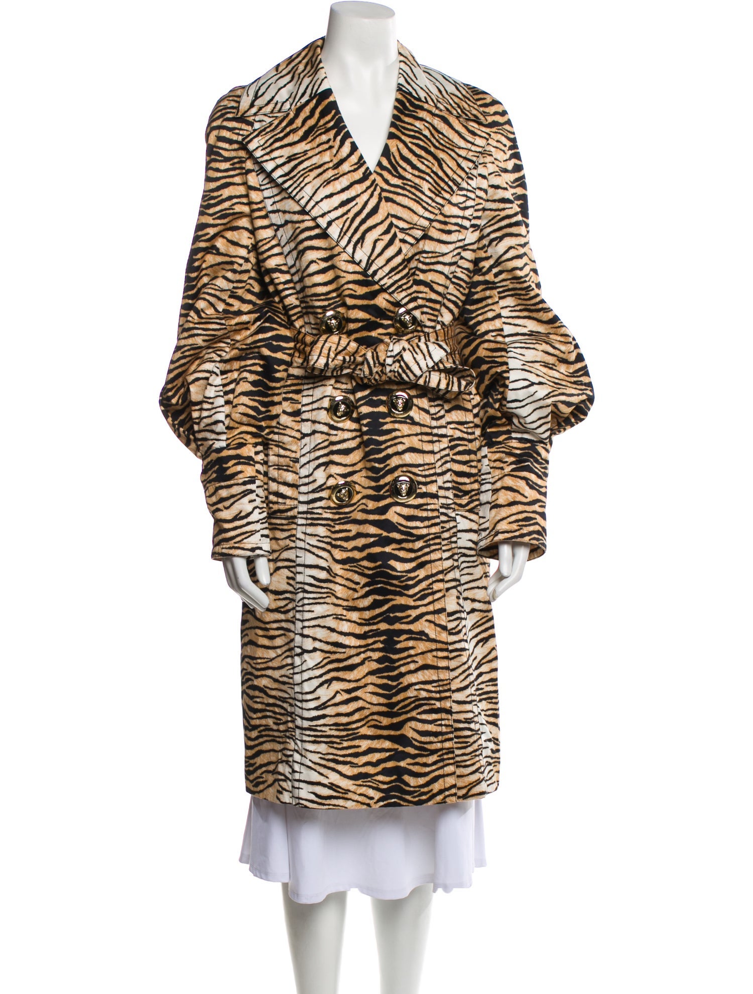 Escada Animal Print Coat - Coats, Clothing - ESC126327 | The RealReal