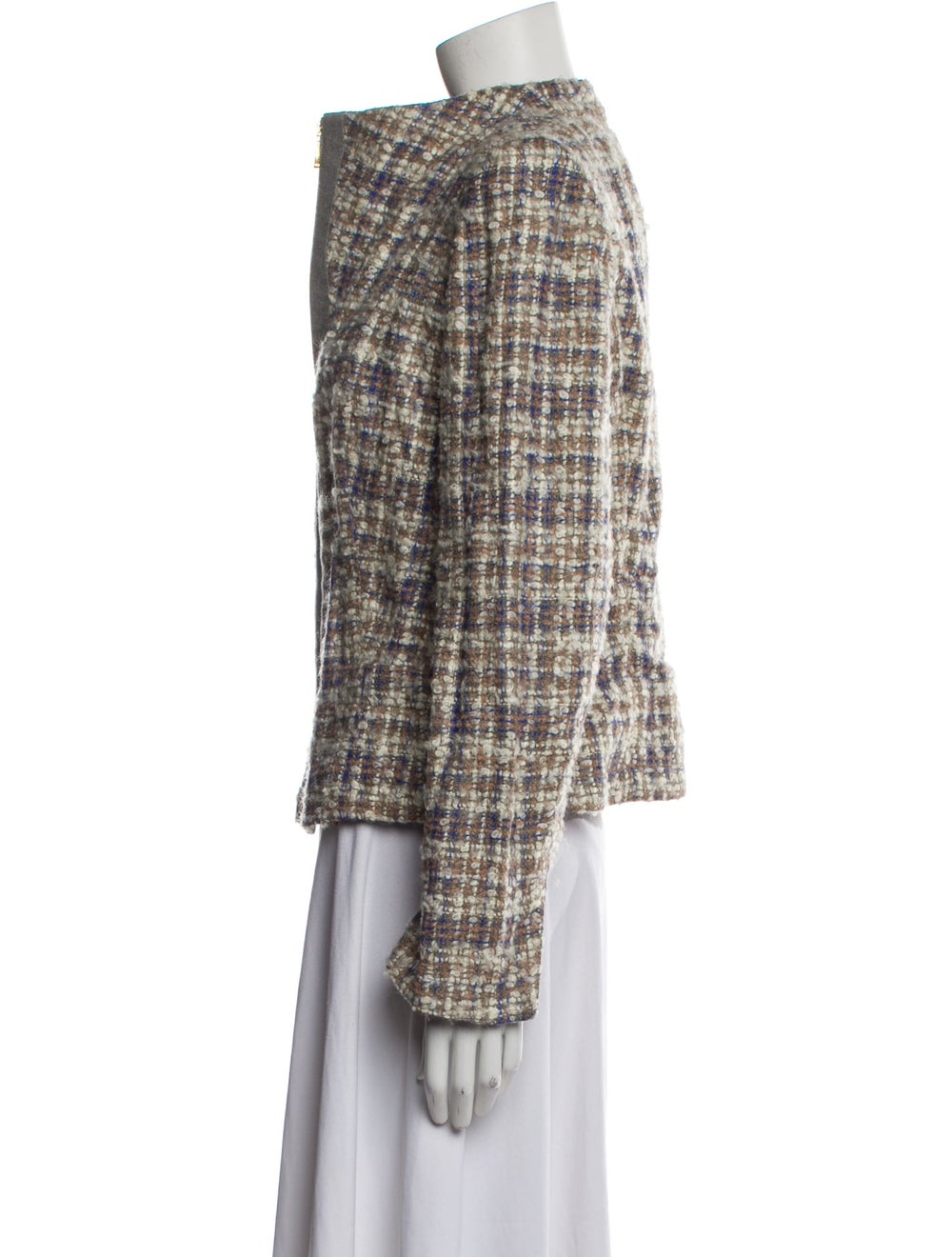Escada Tweed Pattern Evening Jacket - Neutrals Jackets, Clothing ...