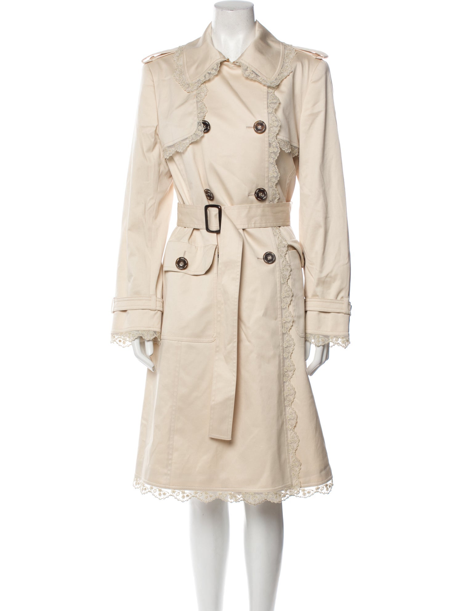 Escada Trench Coat - Neutrals Coats, Clothing - ESC128573 | The RealReal