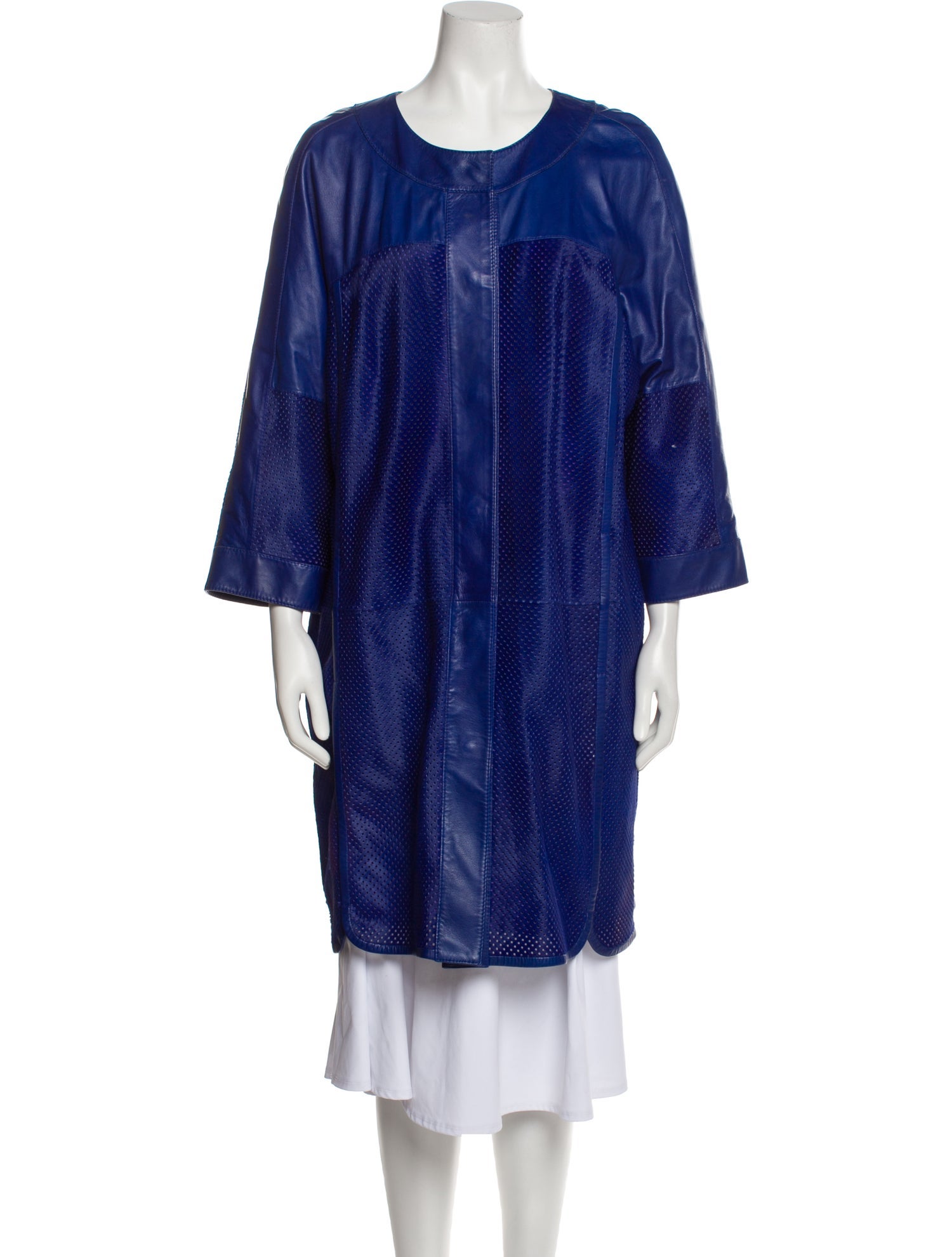 Escada Coat - Blue Coats, Clothing - ESC130369 | The RealReal