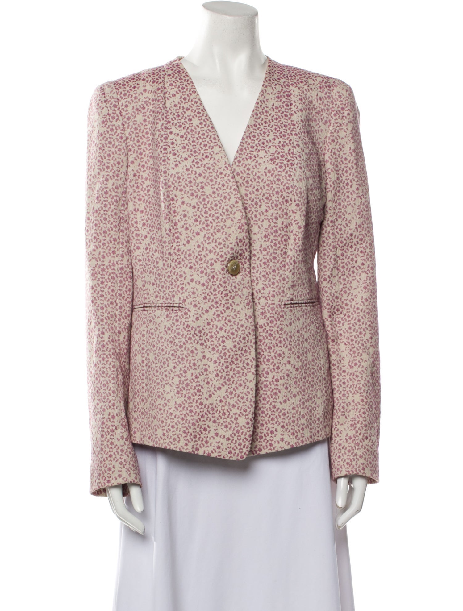 Escada Tweed Pattern Evening Jacket - Neutrals Jackets, Clothing ...
