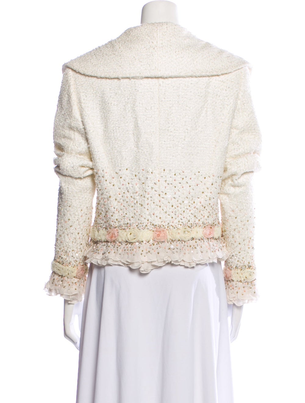 Escada Patterned Evening Jacket - Metallic Jackets, Clothing ...