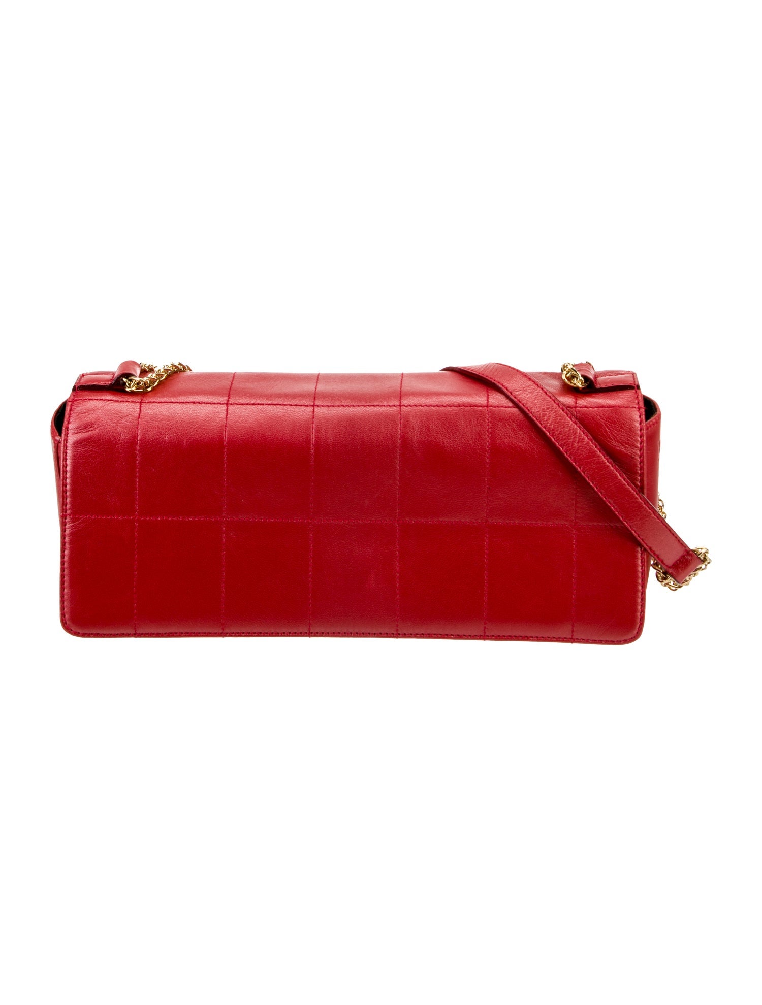 Escada Leather Shoulder Bag - Red Shoulder Bags, Handbags - ESC145586 ...