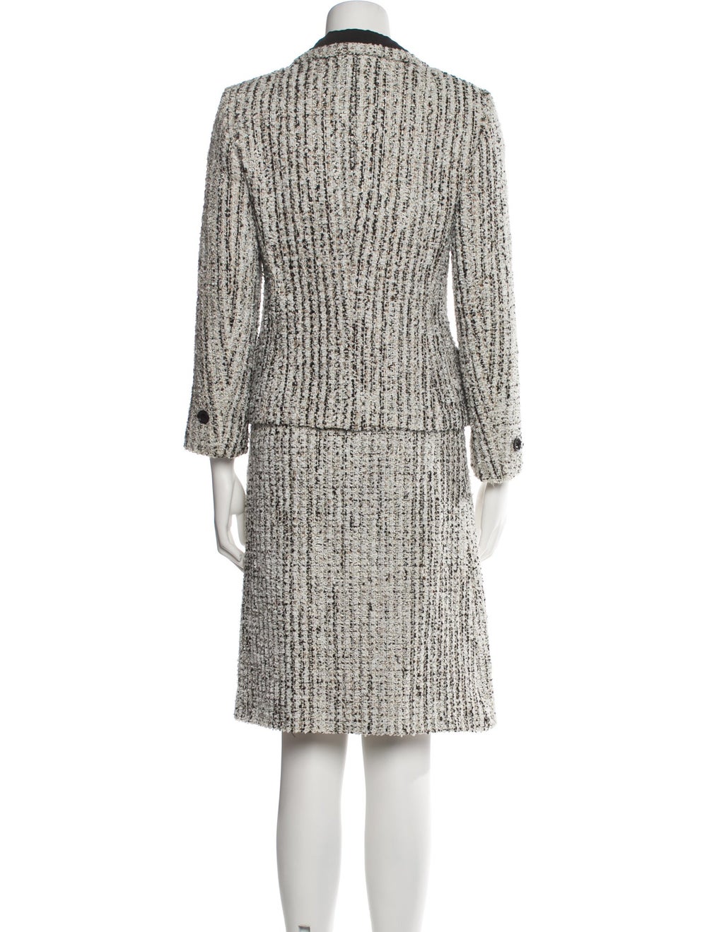 Escada Tweed Pattern Skirt Suit - Neutrals Suits and Sets, Clothing ...