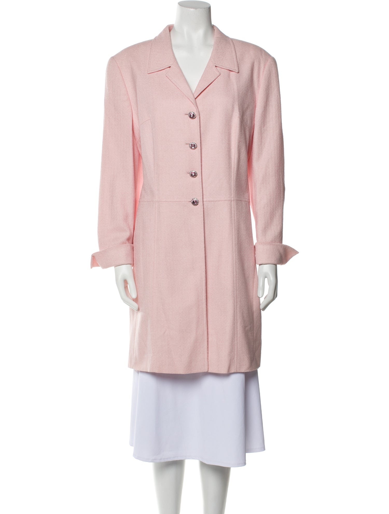 Kate Spade New York Wool Faux Fur Coat w/ Tags - Pink Coats, Clothing ...