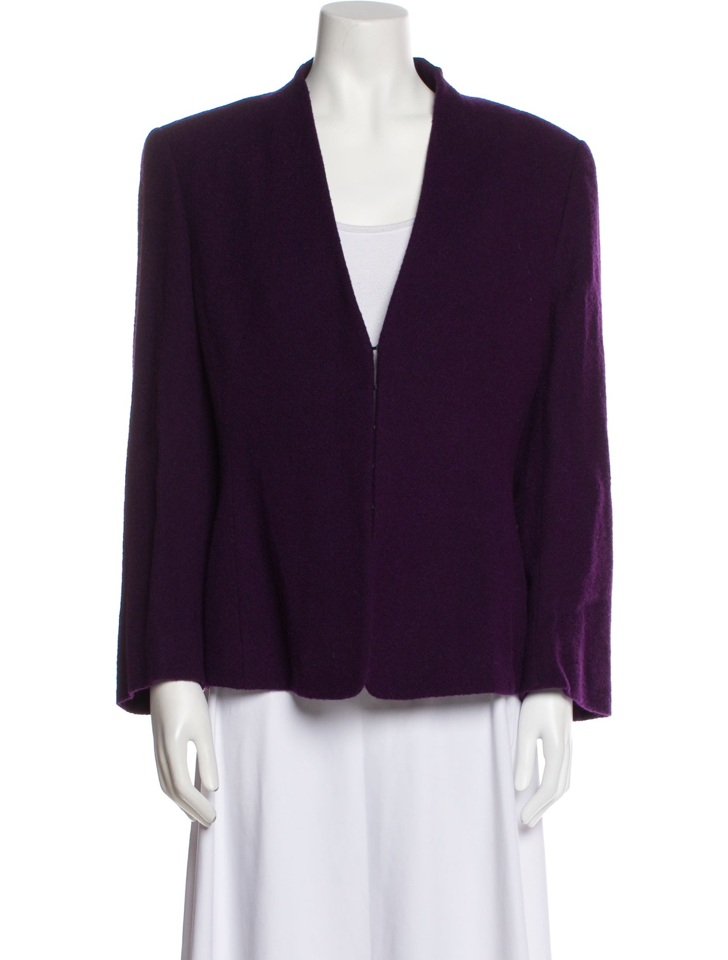 Escada Fur Jacket - Purple Jackets, Clothing - ESC151665 | The RealReal