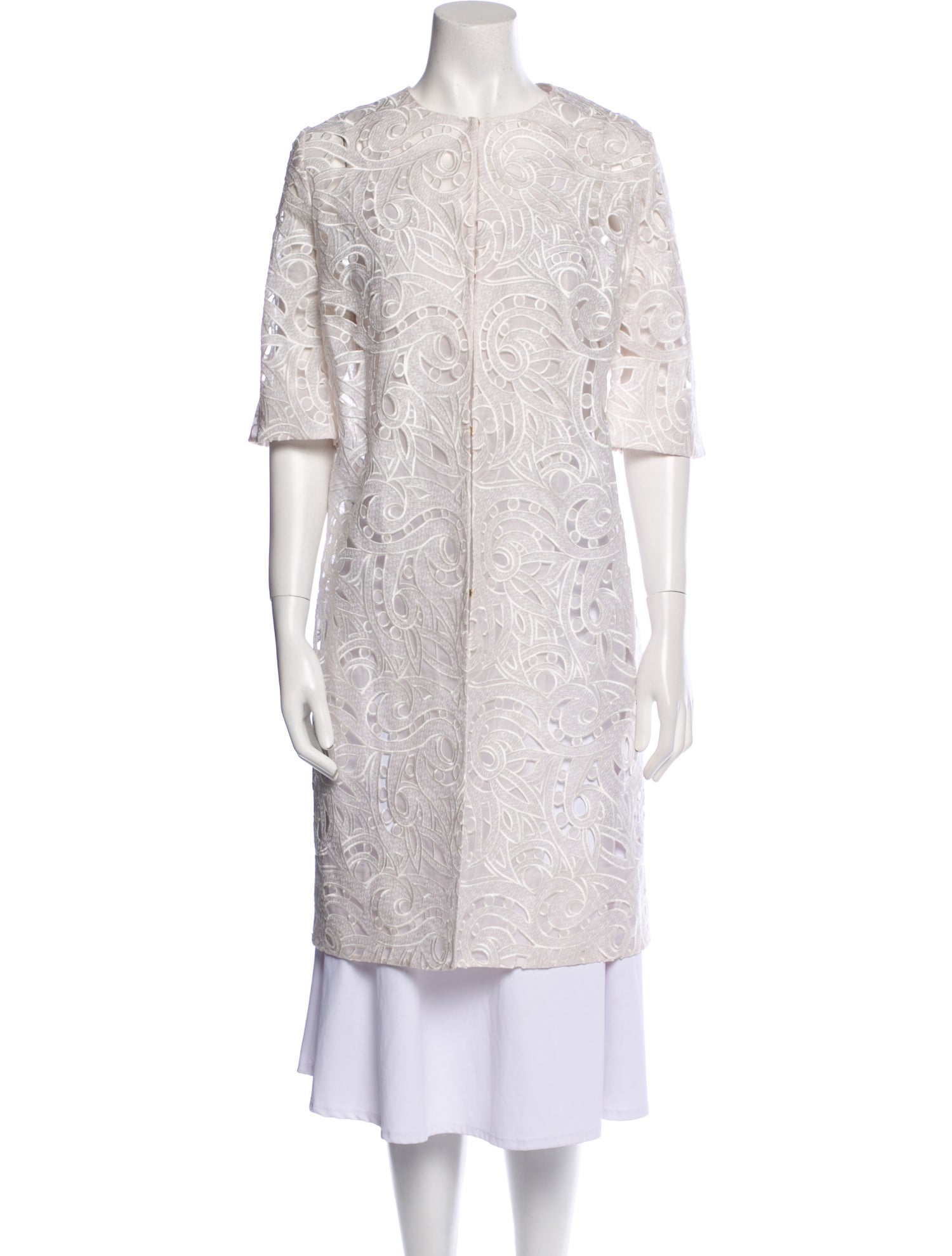 Escada Coat - White Coats, Clothing - ESC152923 | The RealReal