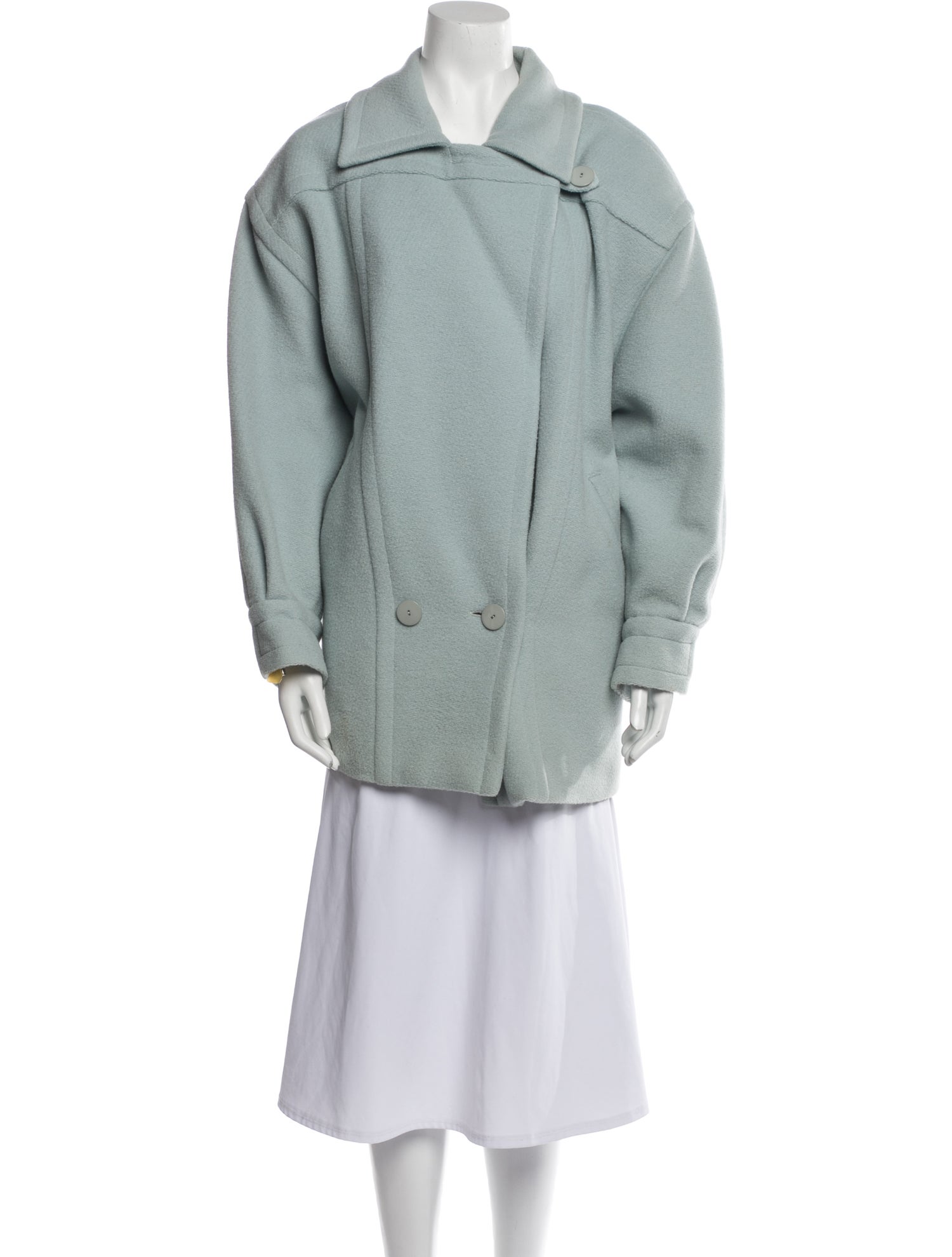 Escada Coat - Blue Coats, Clothing - ESC153794 | The RealReal