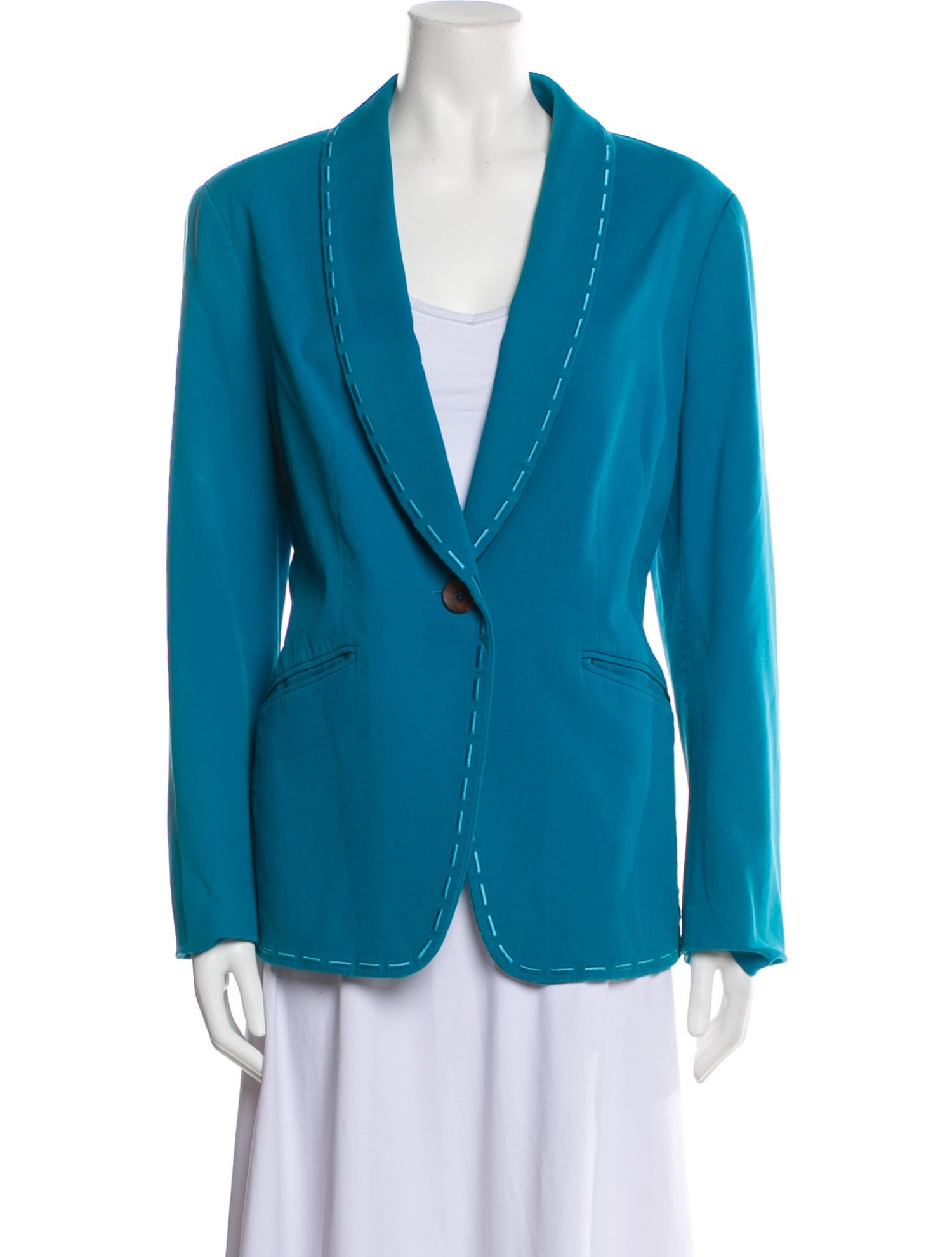Escada Blazer - Blue Jackets, Clothing - ESC157588 | The RealReal