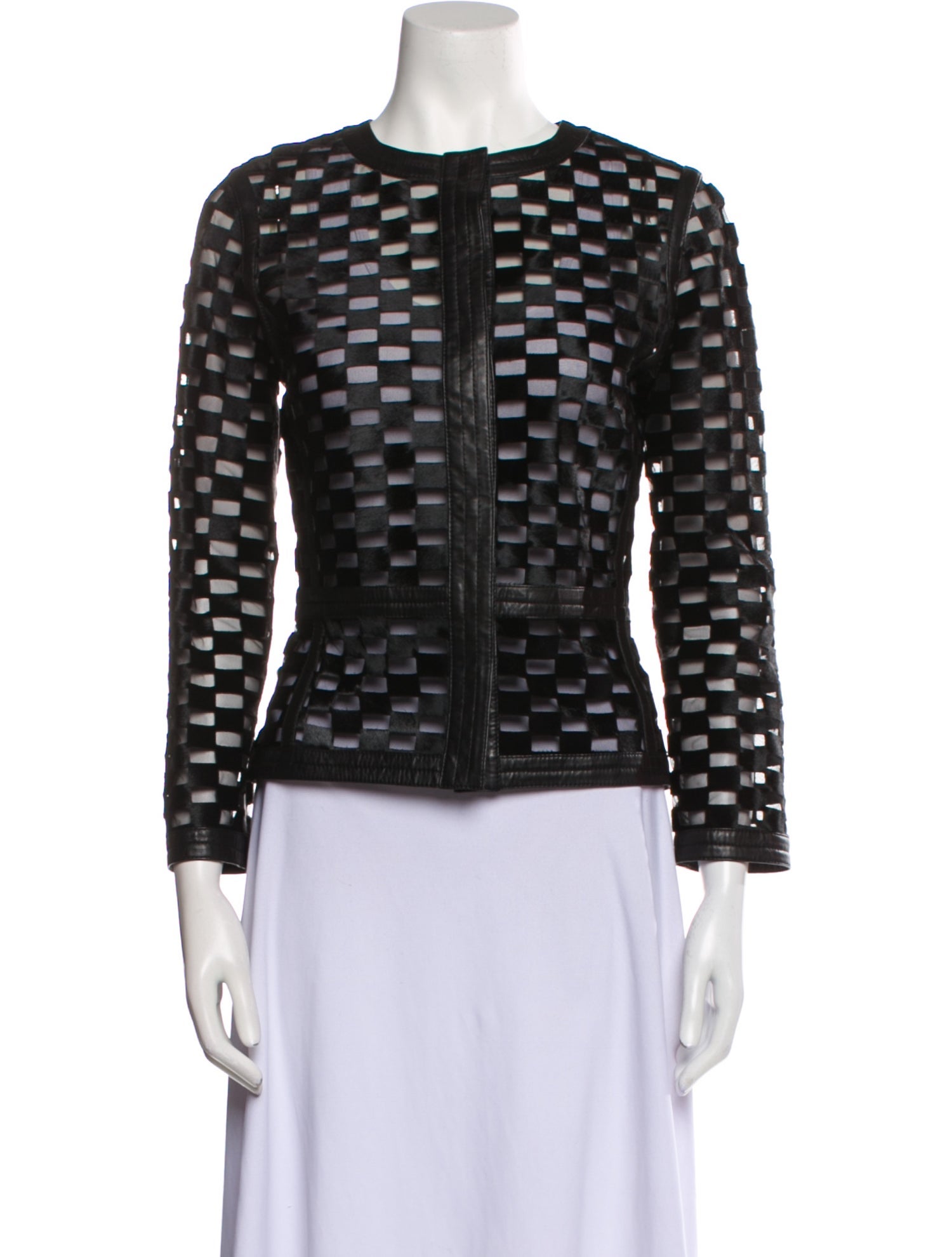 Escada Calf Hair Fur Jacket - Black Jackets, Clothing - ESC160140 | The ...