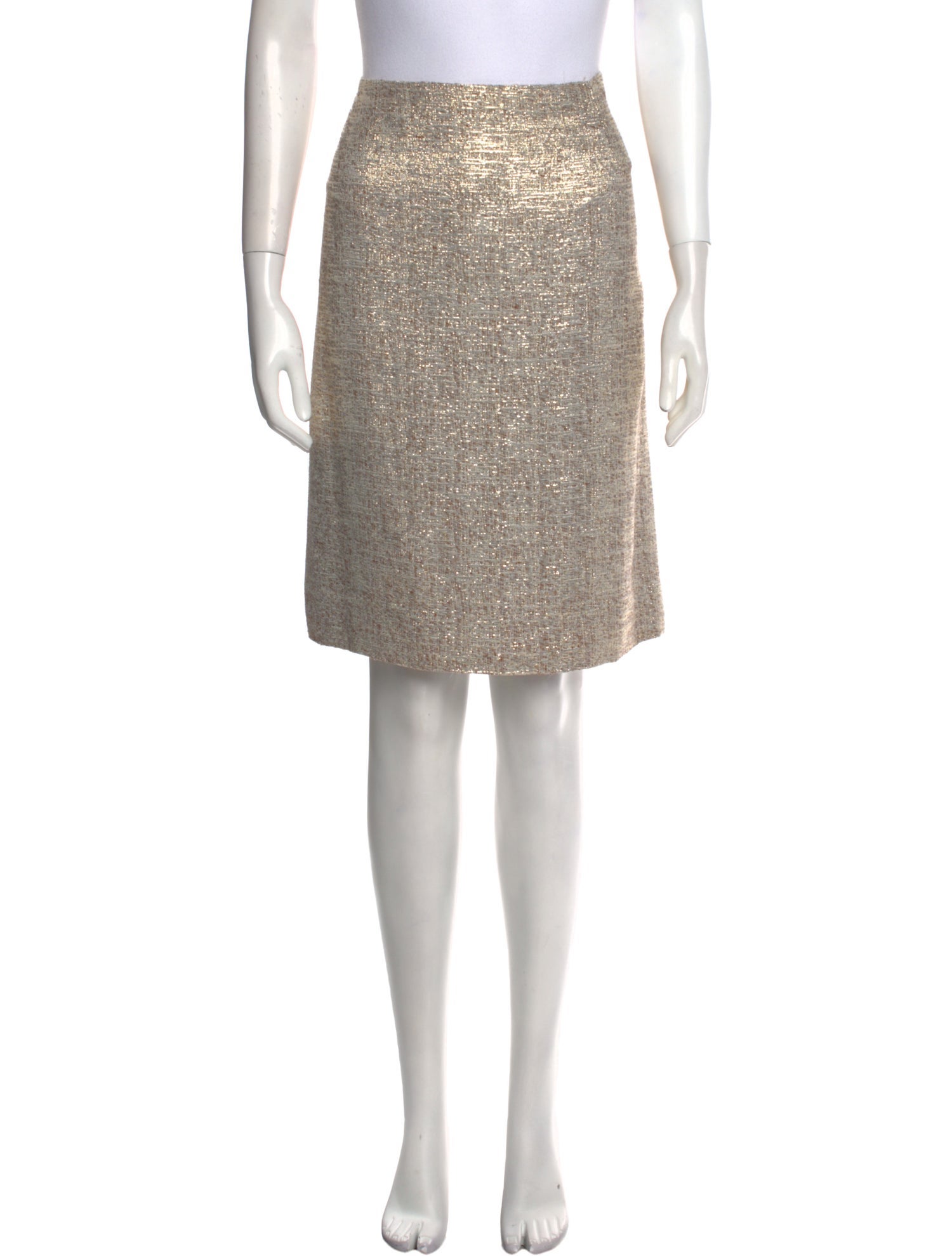 Escada Knee-Length Skirt - Neutrals Skirts, Clothing - ESC160644 | The RealReal