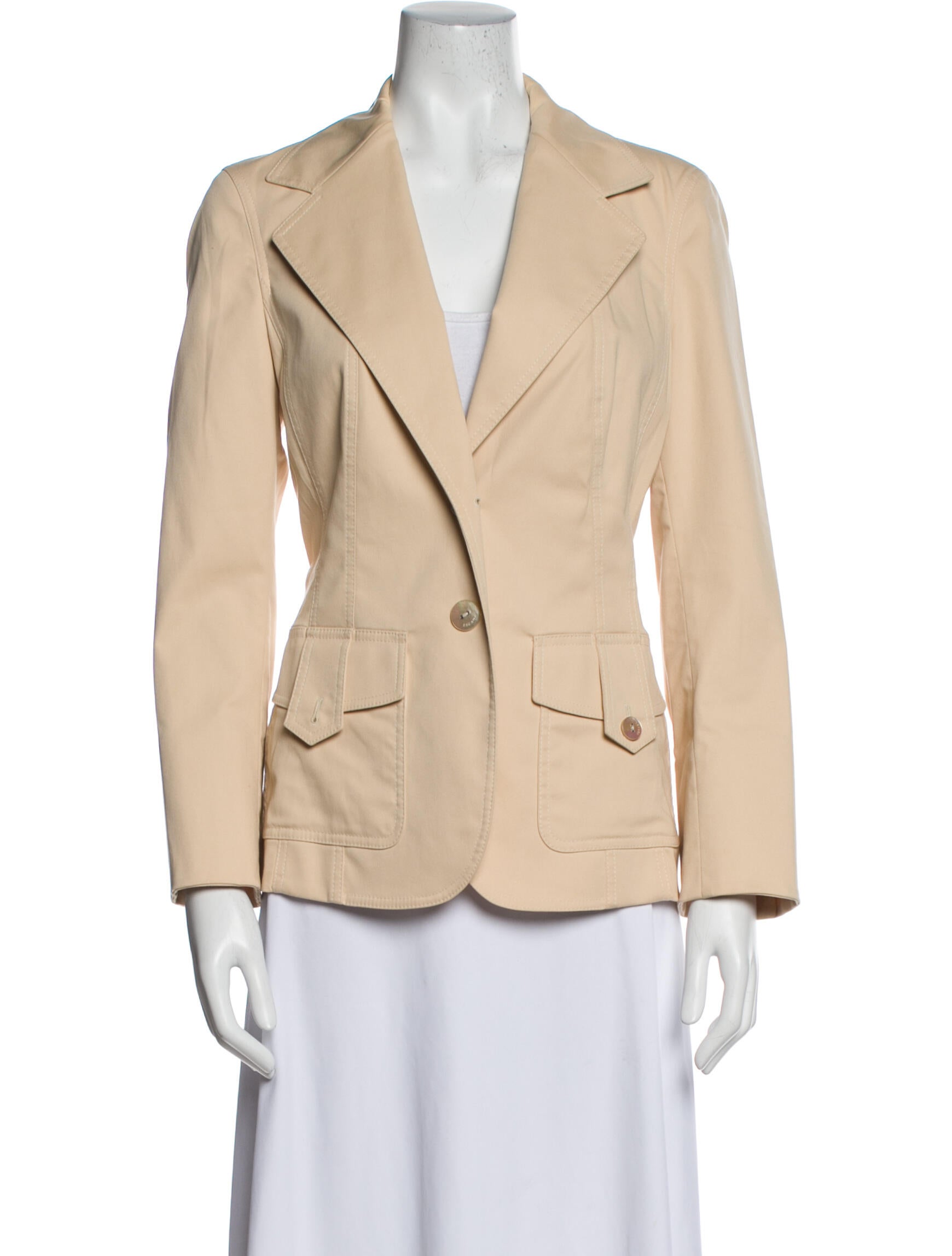 Escada Blazer - Neutrals Jackets, Clothing - ESC58996 | The RealReal