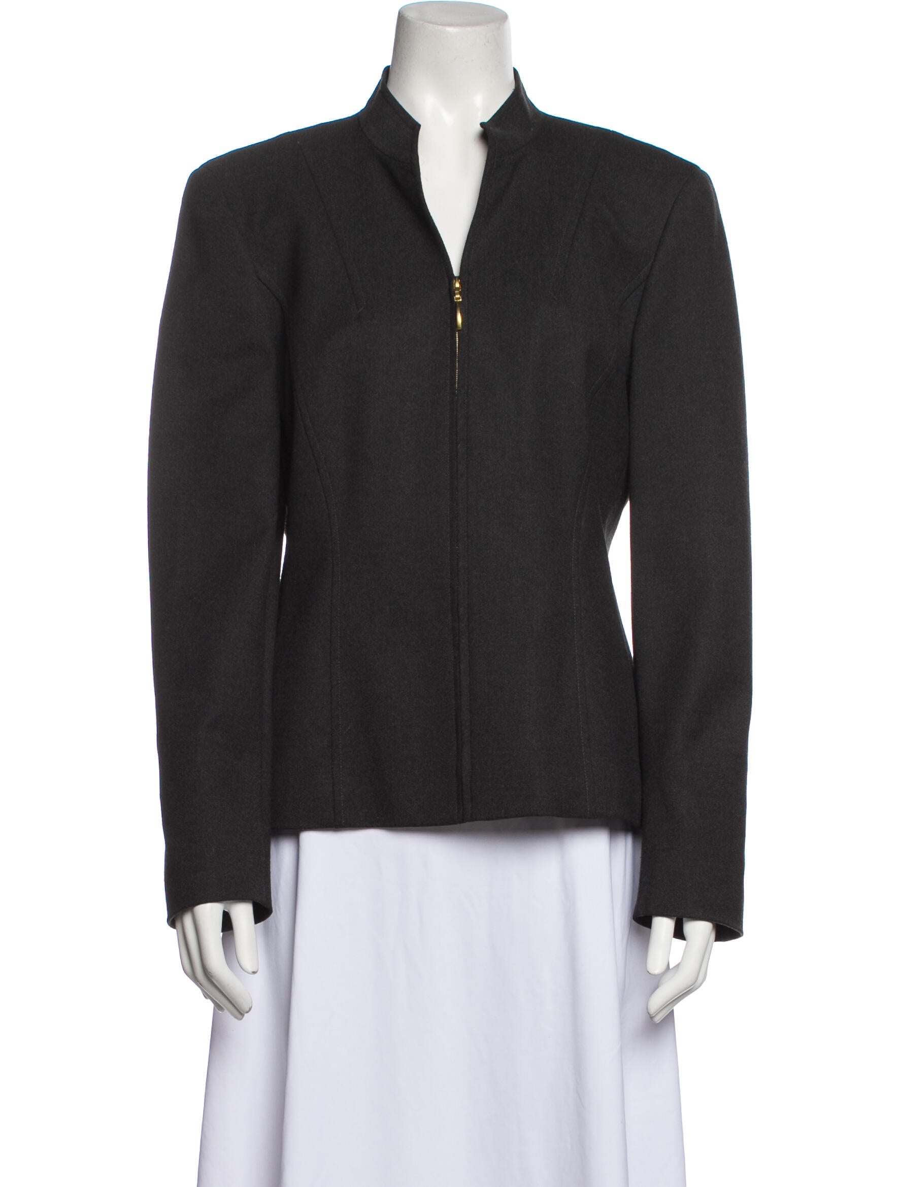 Escada Blazer - Grey Jackets, Clothing - ESC92190 | The RealReal