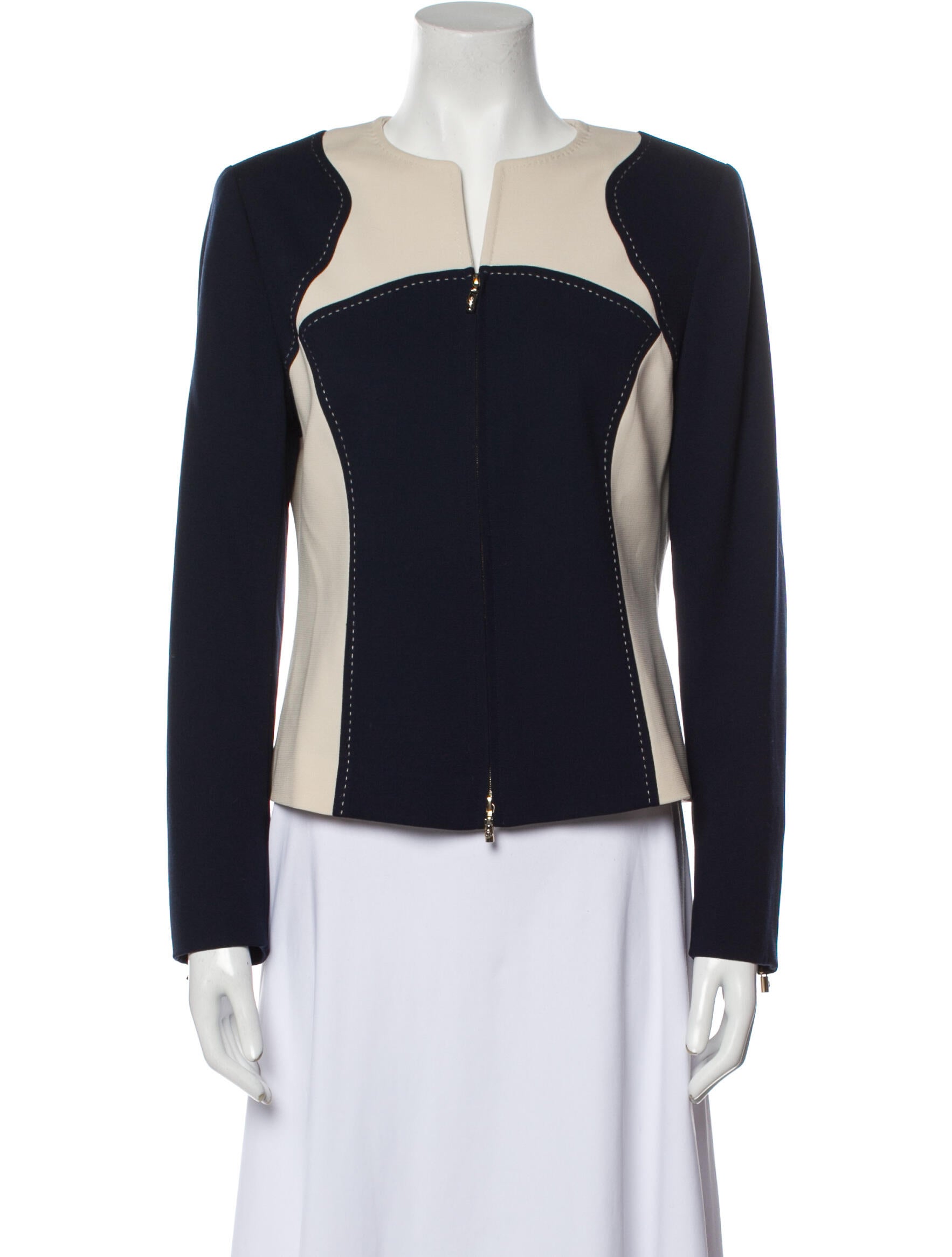 Escada Evening Jacket - Blue Jackets, Clothing - ESC93125 | The RealReal