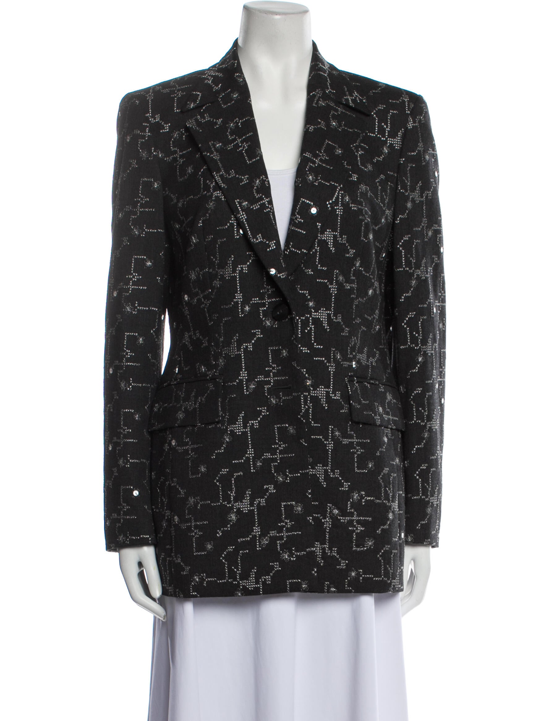 Escada Denim Jacket - Grey Jackets, Clothing - ESC43206 | The RealReal