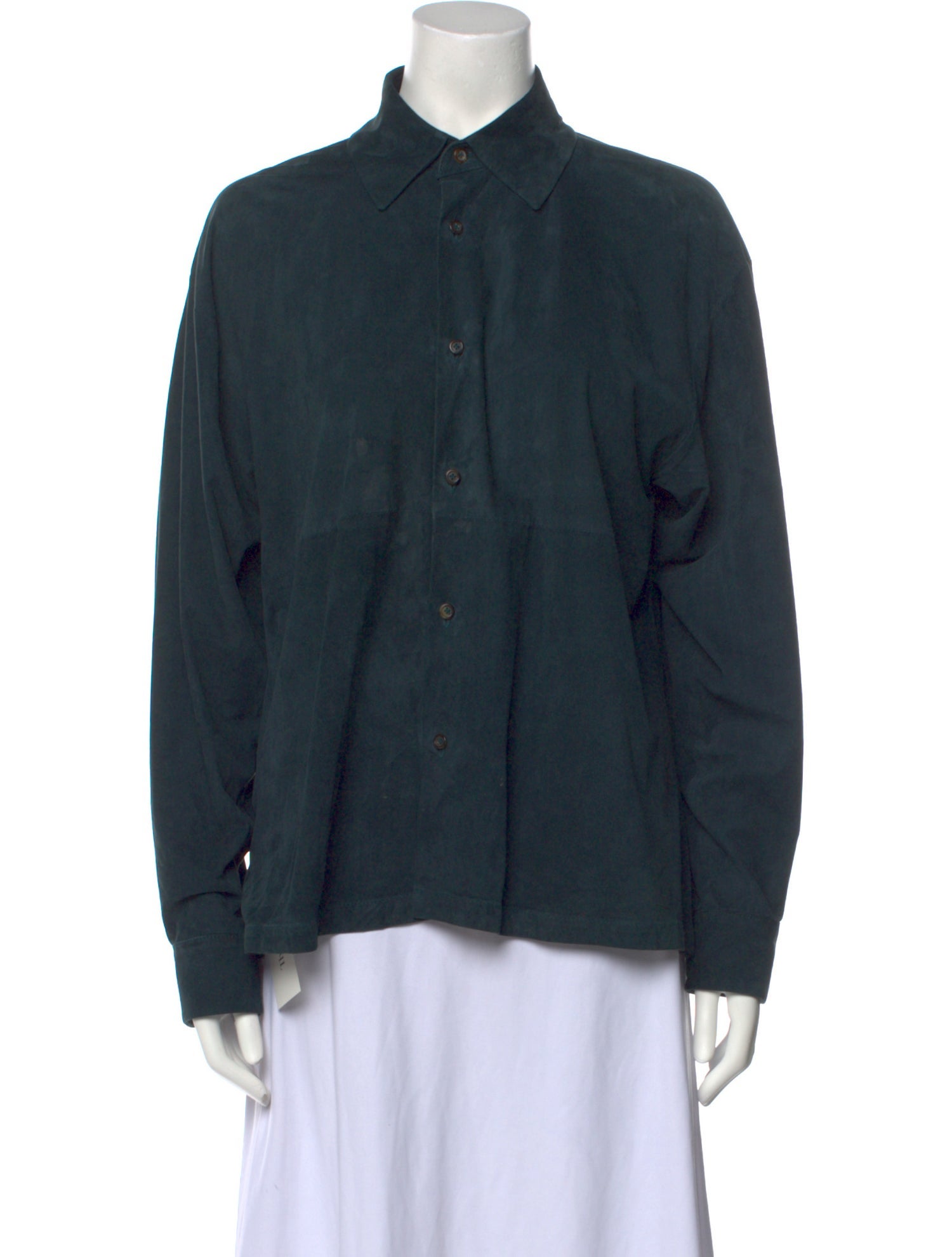 FRAME Long Sleeve Button-Up Top - Blue Tops, Clothing - WFD198638 | The ...