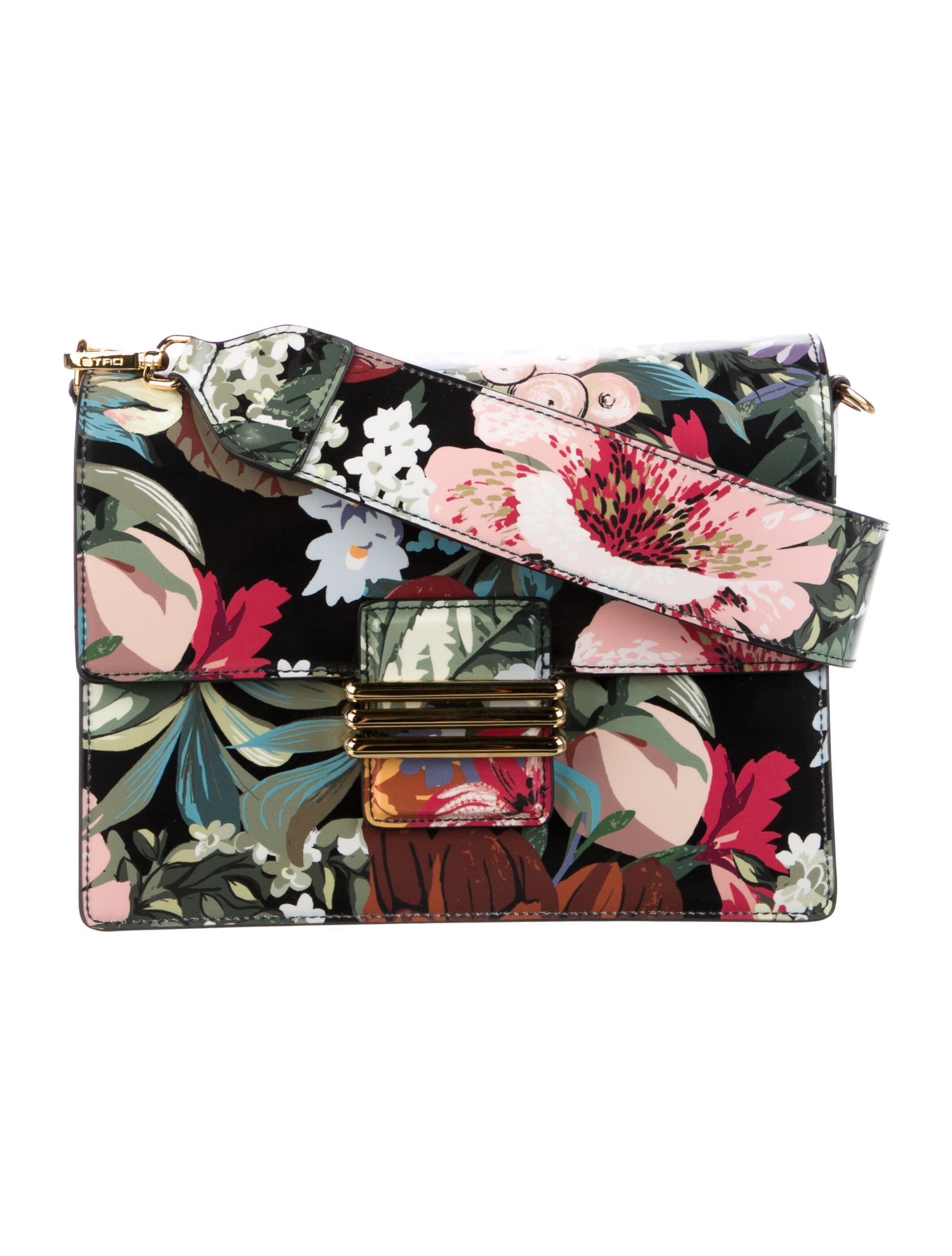 Etro Leather Paisley Shoulder Bag - Shoulder Bags, Handbags - ETR34557 ...