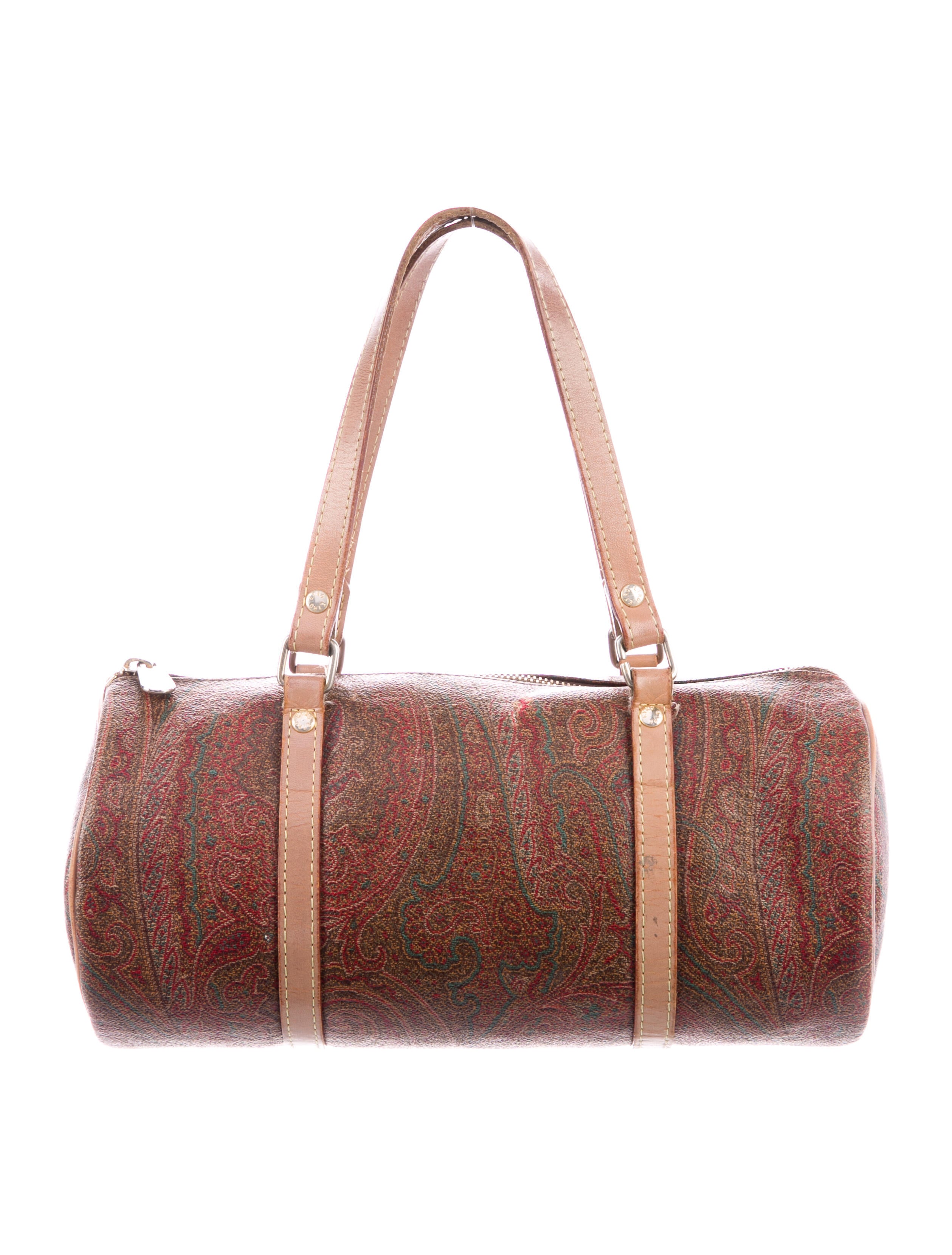 Etro Canvas Shoulder Bag - Black Shoulder Bags, Handbags - ETR159988 ...