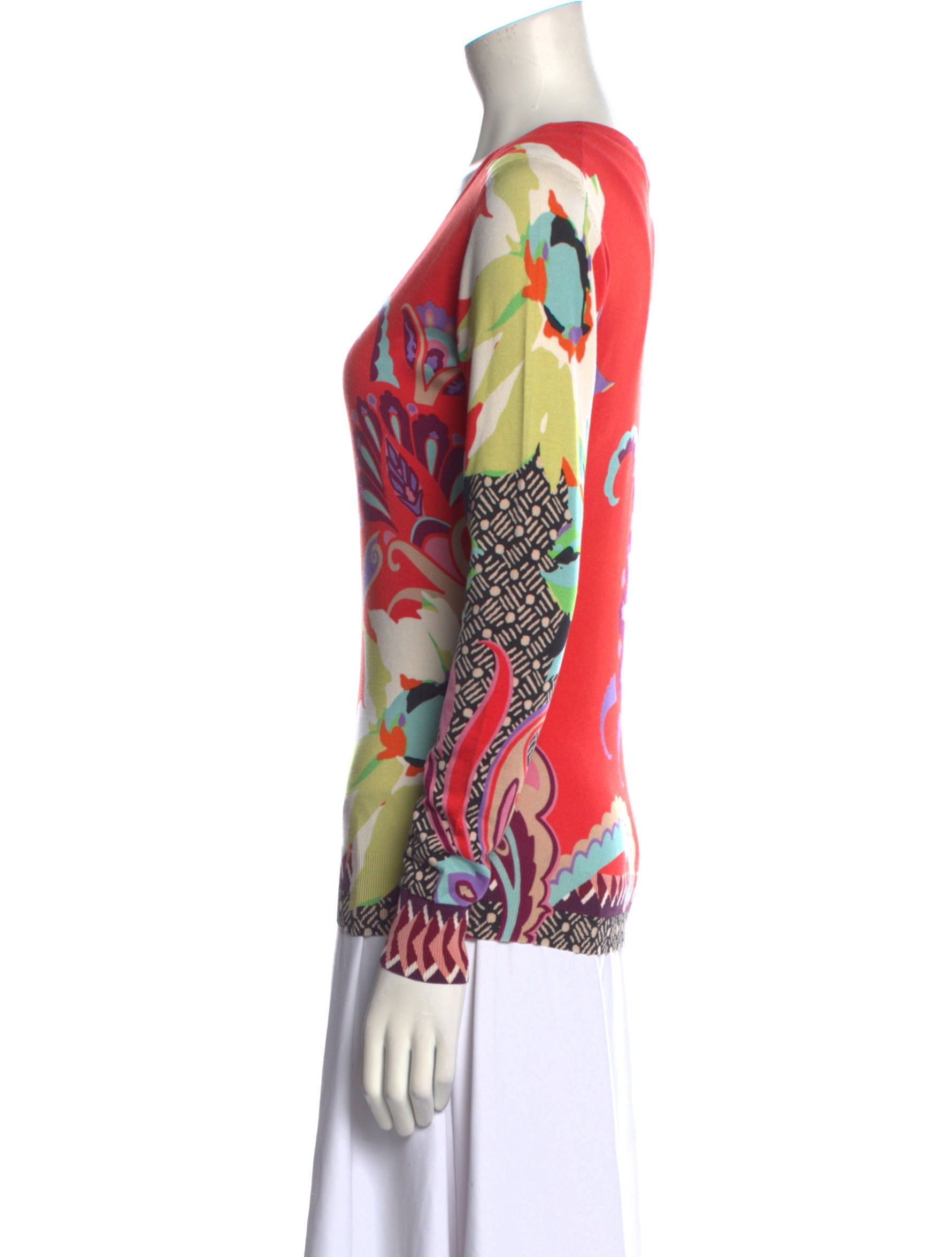 Etro Sleeveless Knit Top - Red Tops, Clothing - ETR47344 | The RealReal