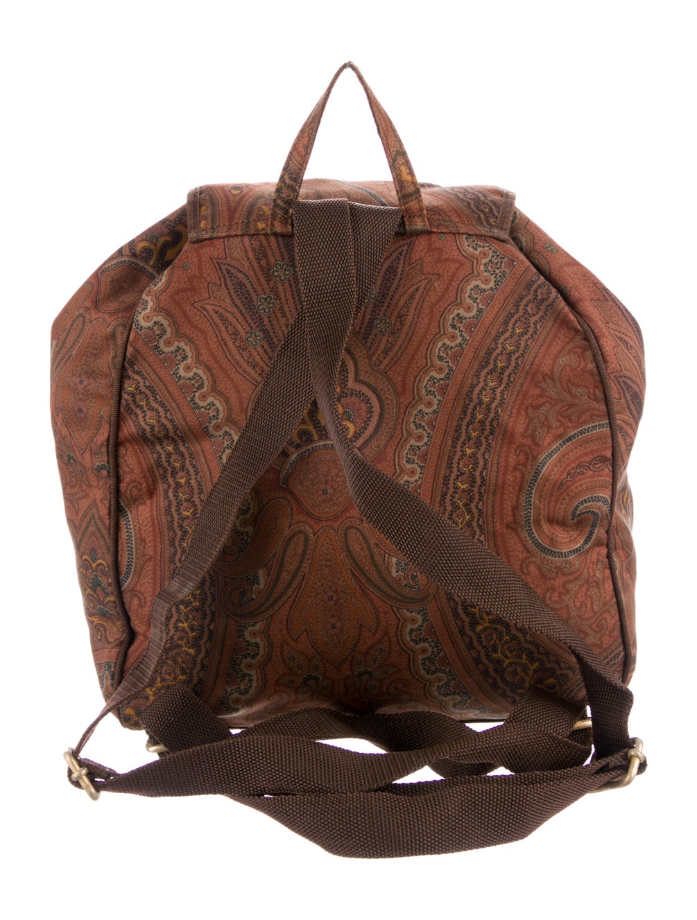 Etro Canvas Backpack - Brown Backpacks, Handbags - ETR178259 | The RealReal