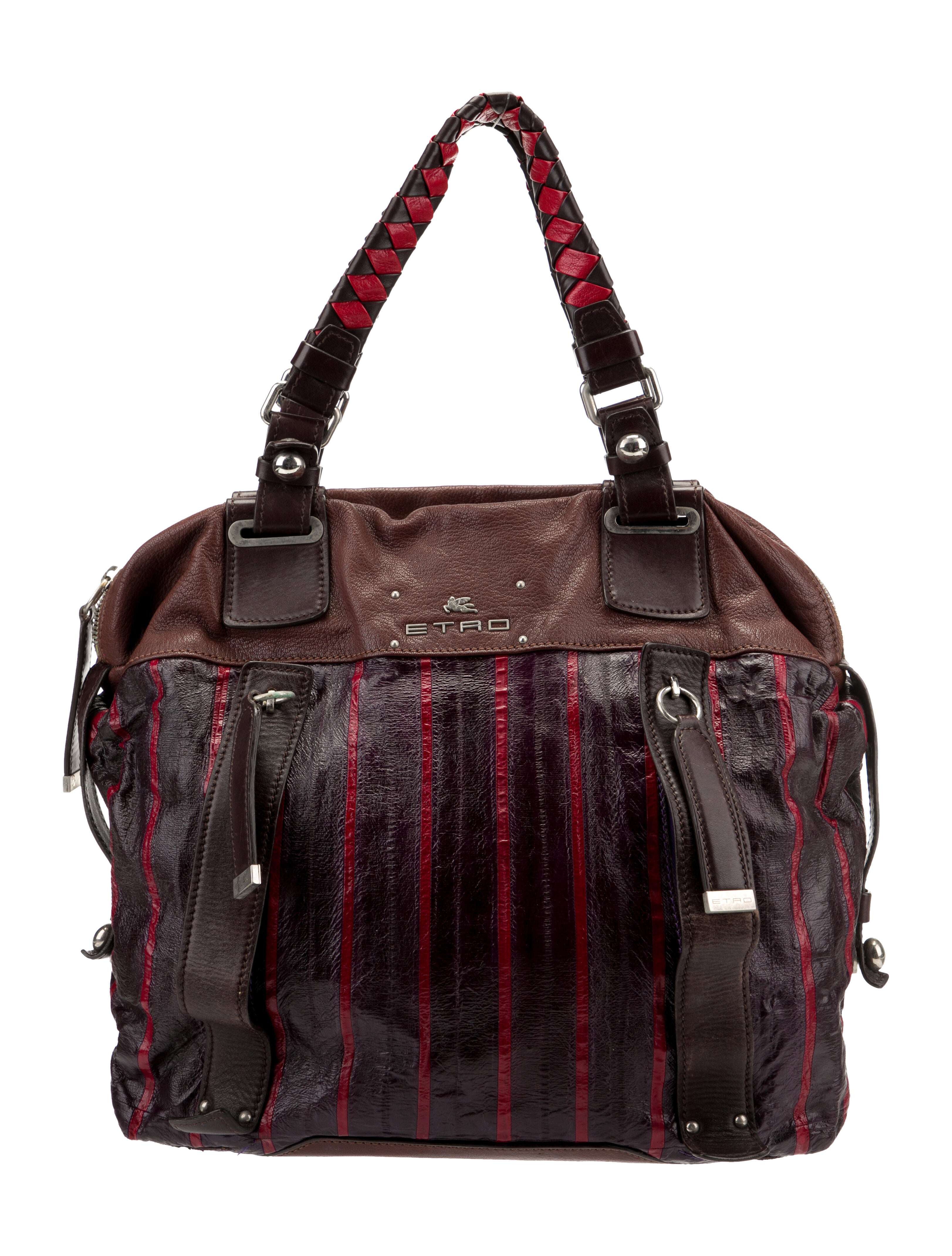 Etro Leather Tote - Brown Totes, Handbags - ETR181109 | The RealReal