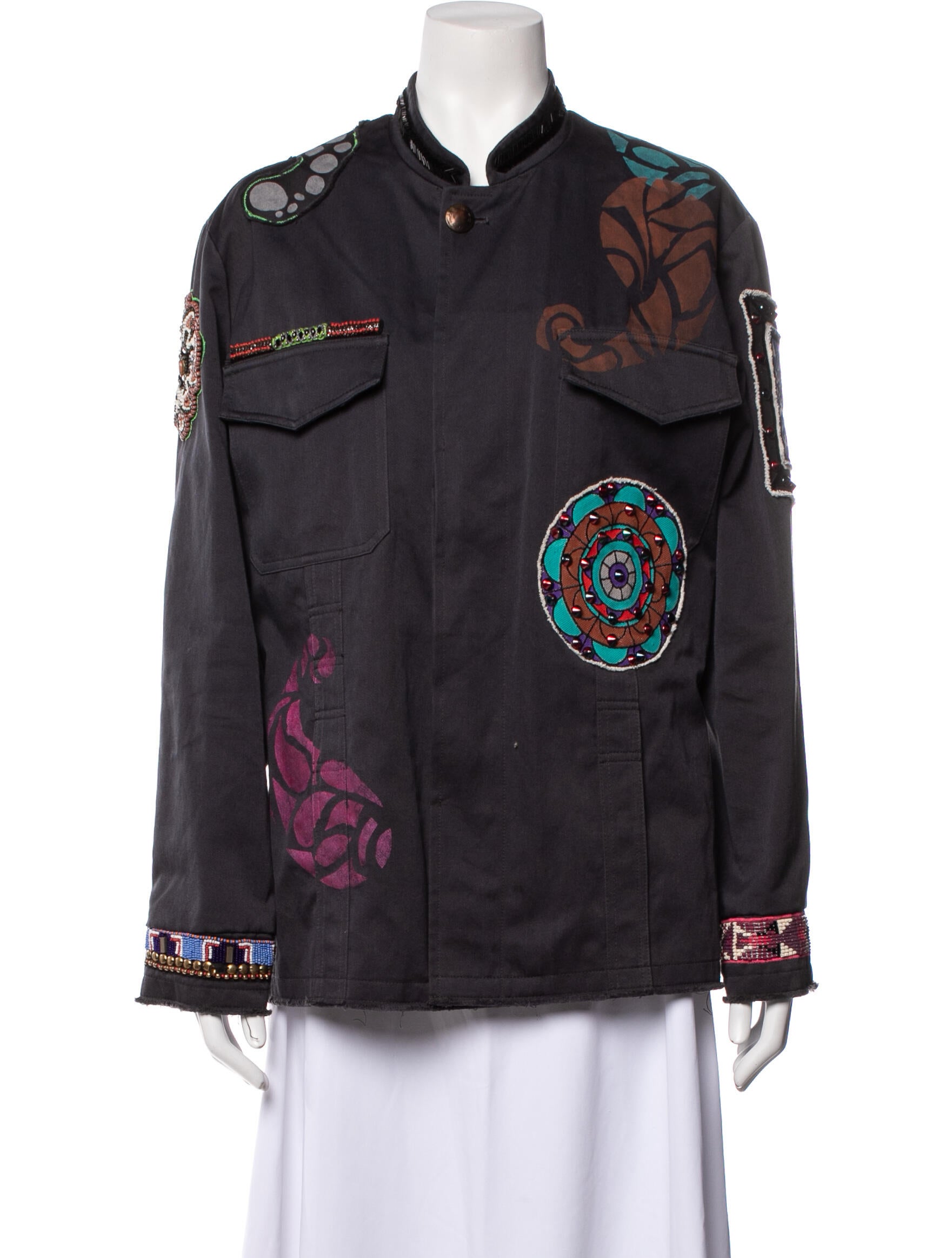Etro Printed Jacket - Blue Jackets, Clothing - ETR181822 | The RealReal