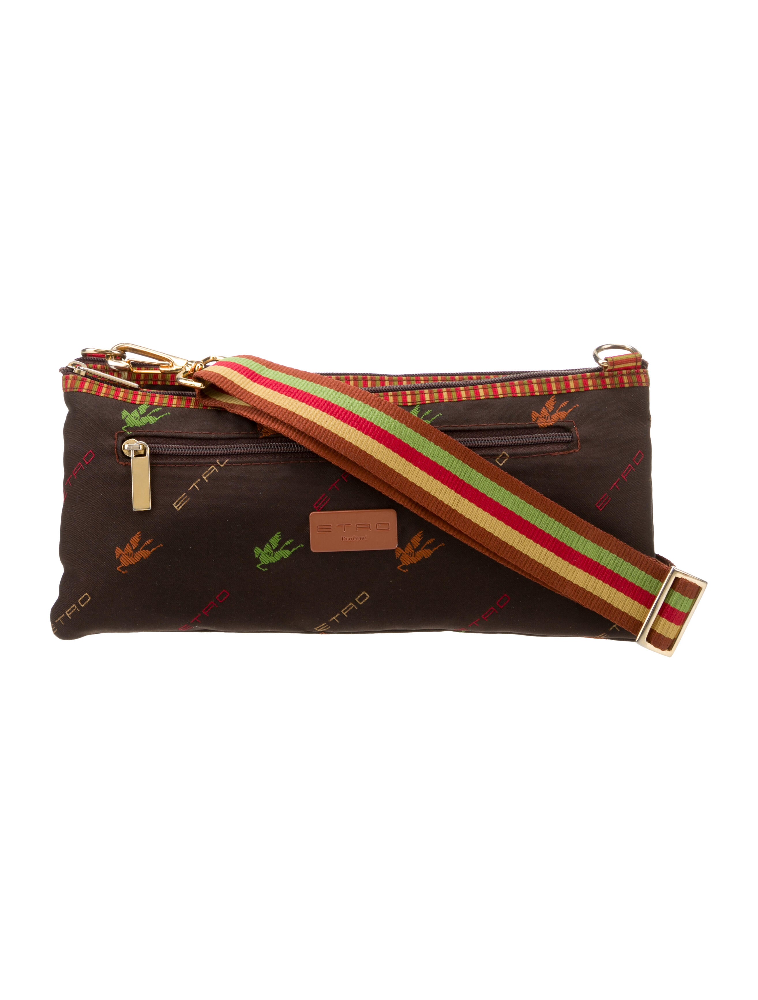 Etro Nylon Crossbody Bag - Brown Crossbody Bags, Handbags - ETR199442 ...