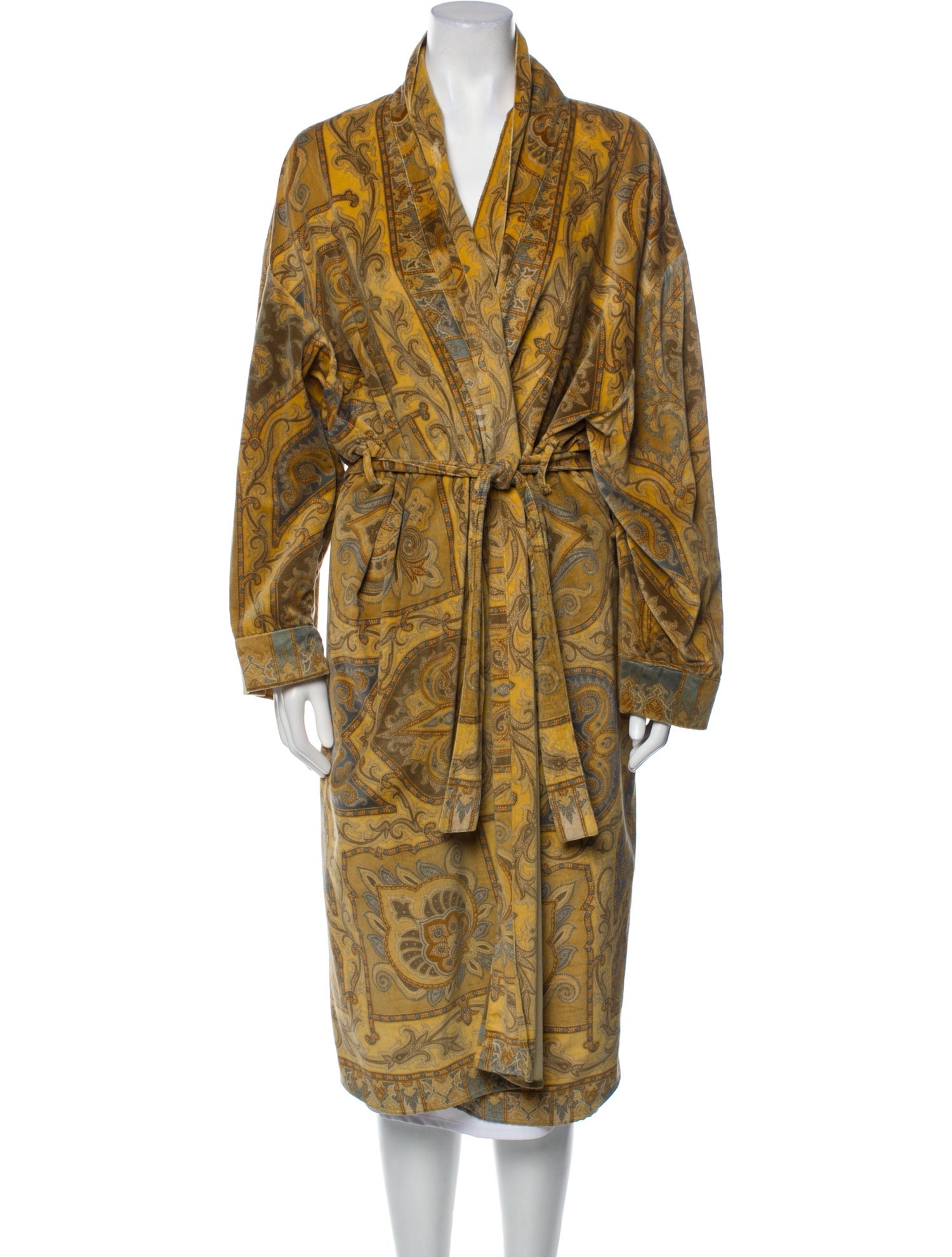 Etro Printed Jacket - Yellow Jackets, Clothing - ETR199990 | The RealReal