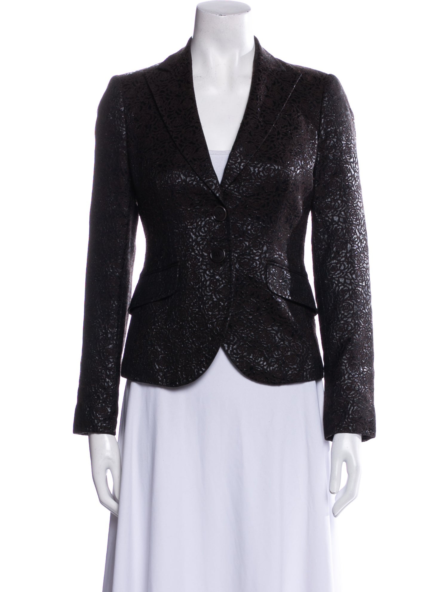 Etro Floral Print Jacket - Brown Jackets, Clothing - ETR203634 | The ...