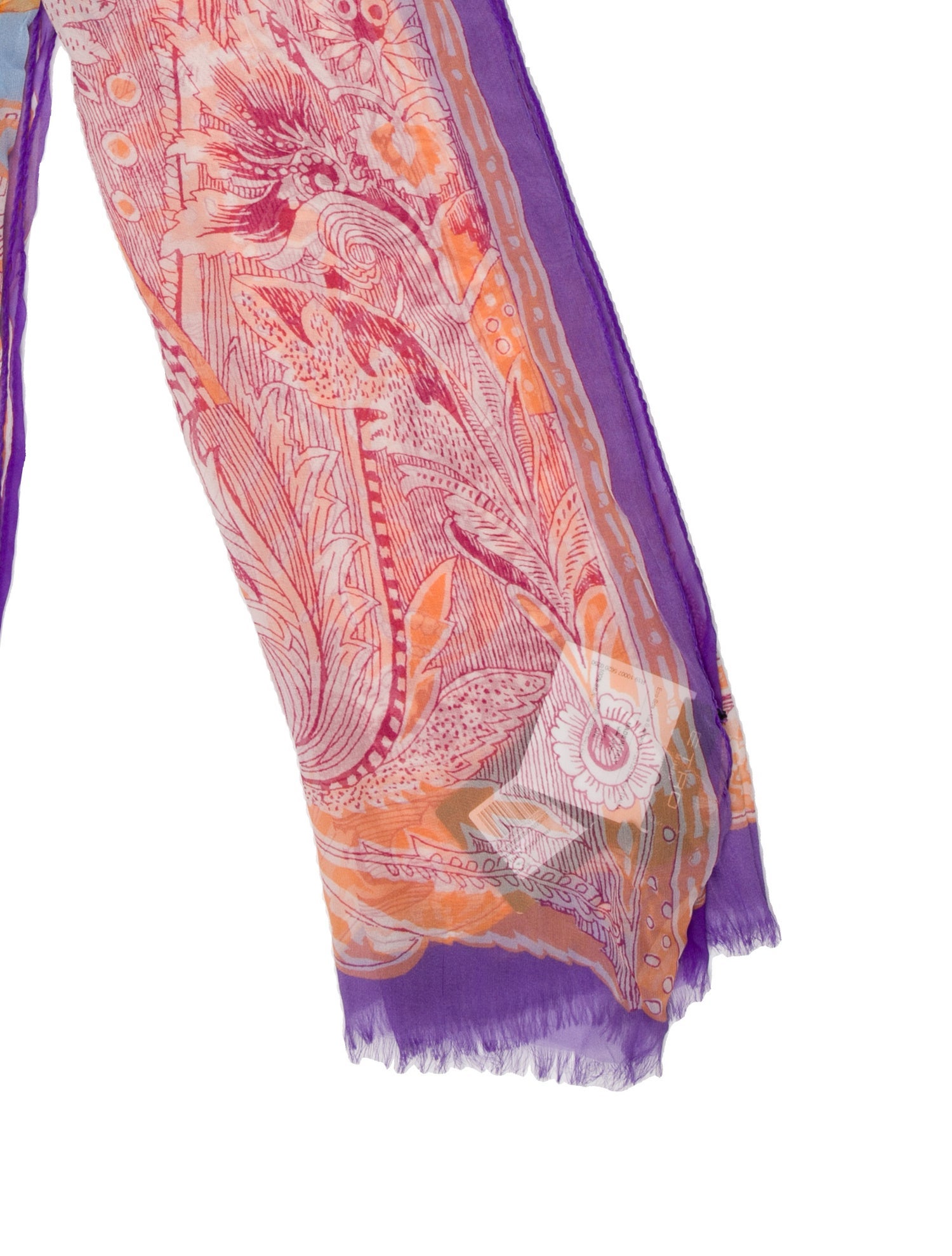 Etro Printed Scarf - Blue Scarves and Shawls, Accessories - ETR185855 ...