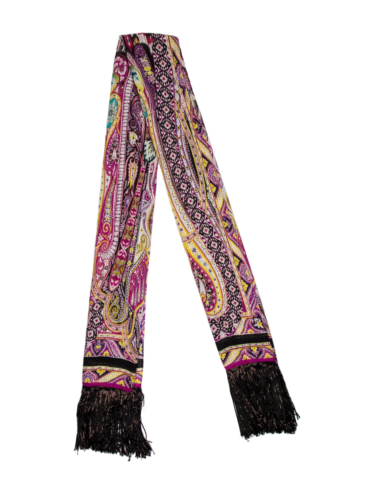 Etro Floral Print Scarf - Purple Scarves and Shawls, Accessories ...