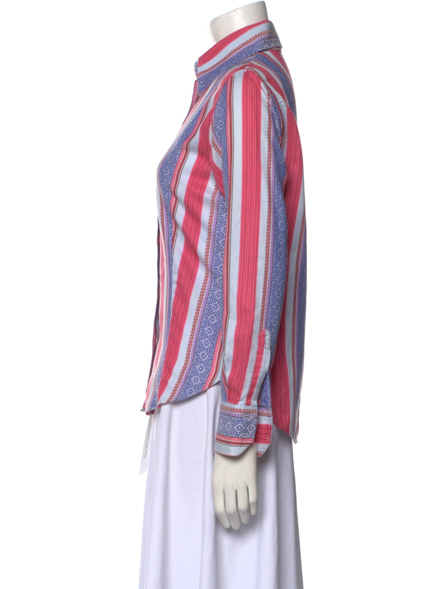 Jean Paul Gaultier 2016 x Sept Premières Button-Up Top - White Tops, Clothing - JEA60422 | The ...