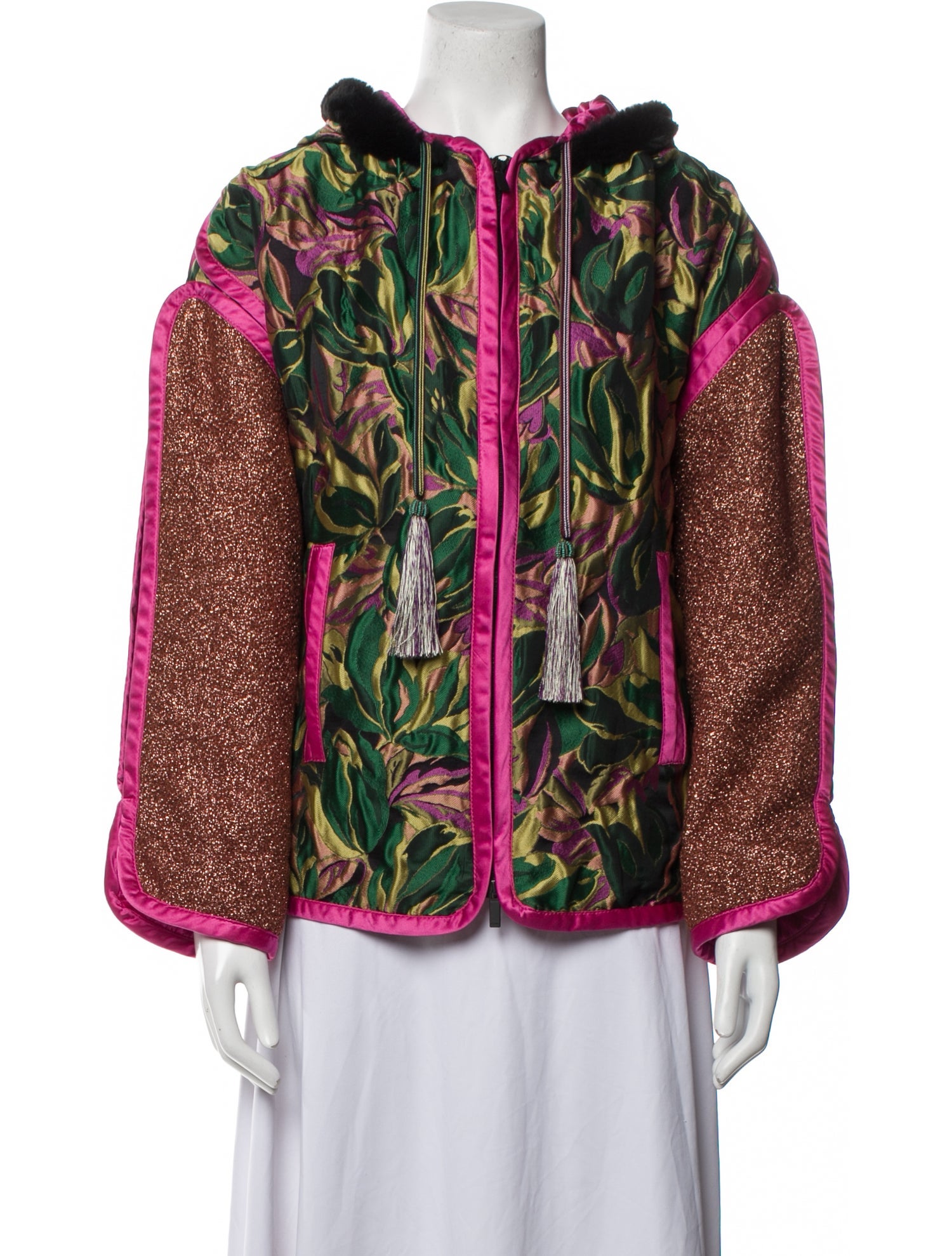 Etro Printed Jacket w/ Tags - Pink Jackets, Clothing - ETR212713 | The ...
