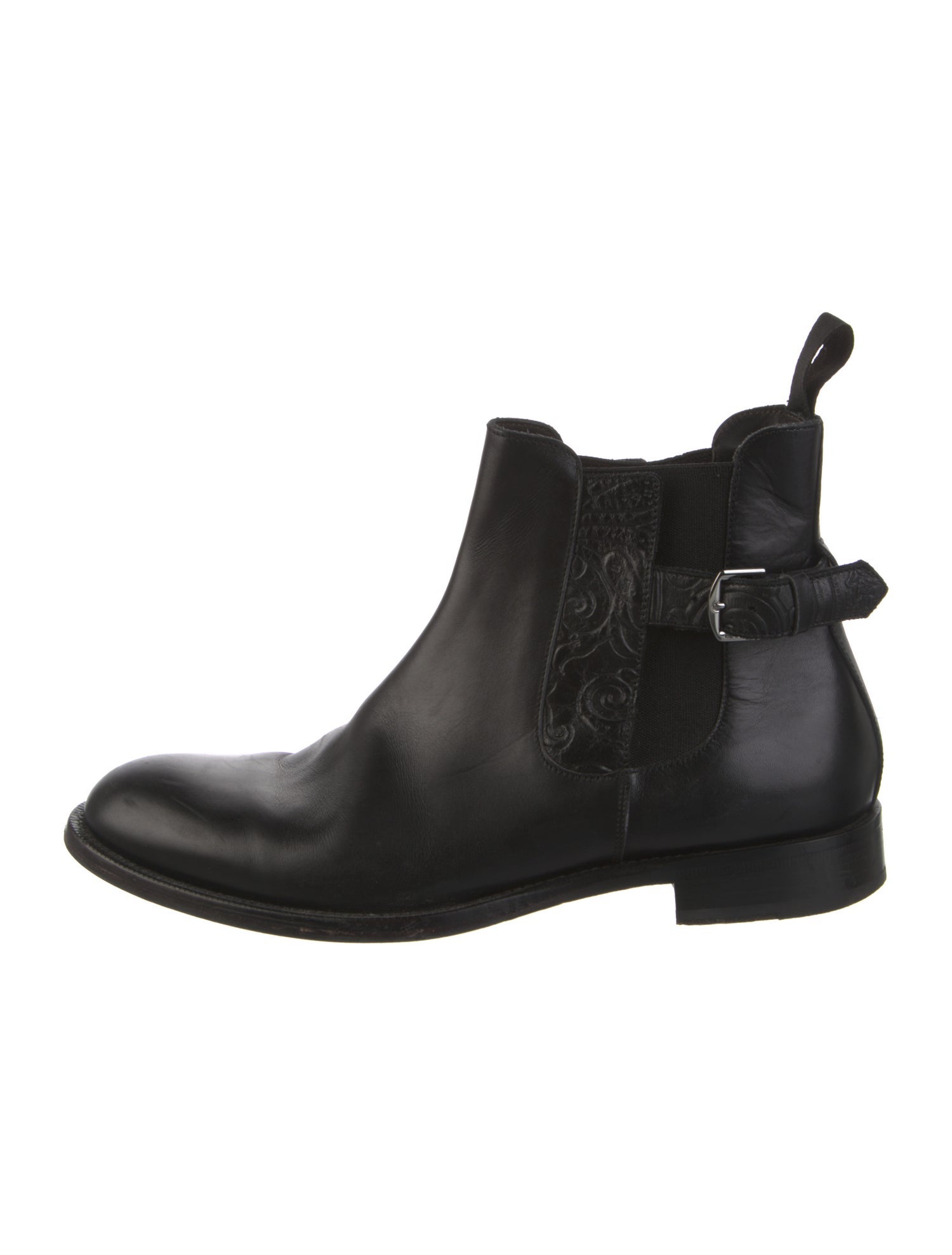 Etro Leather Chelsea Boots - Black Boots, Shoes - ETR227432 | The RealReal