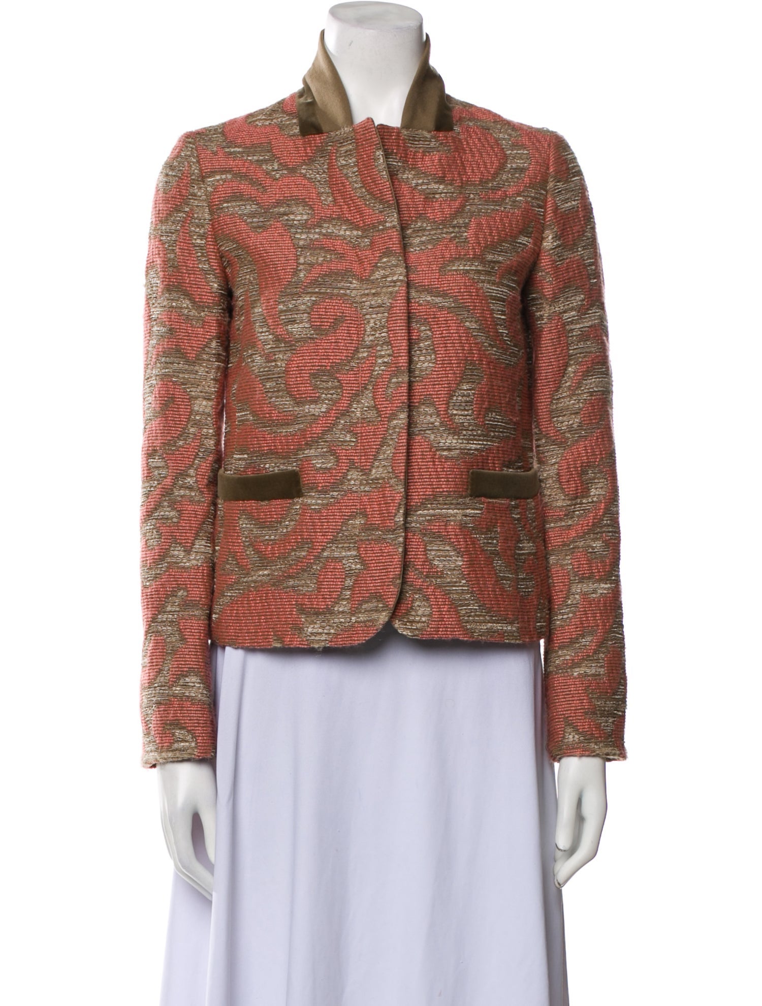 Etro Tweed Pattern Evening Jacket - Brown Jackets, Clothing - ETR230706 ...