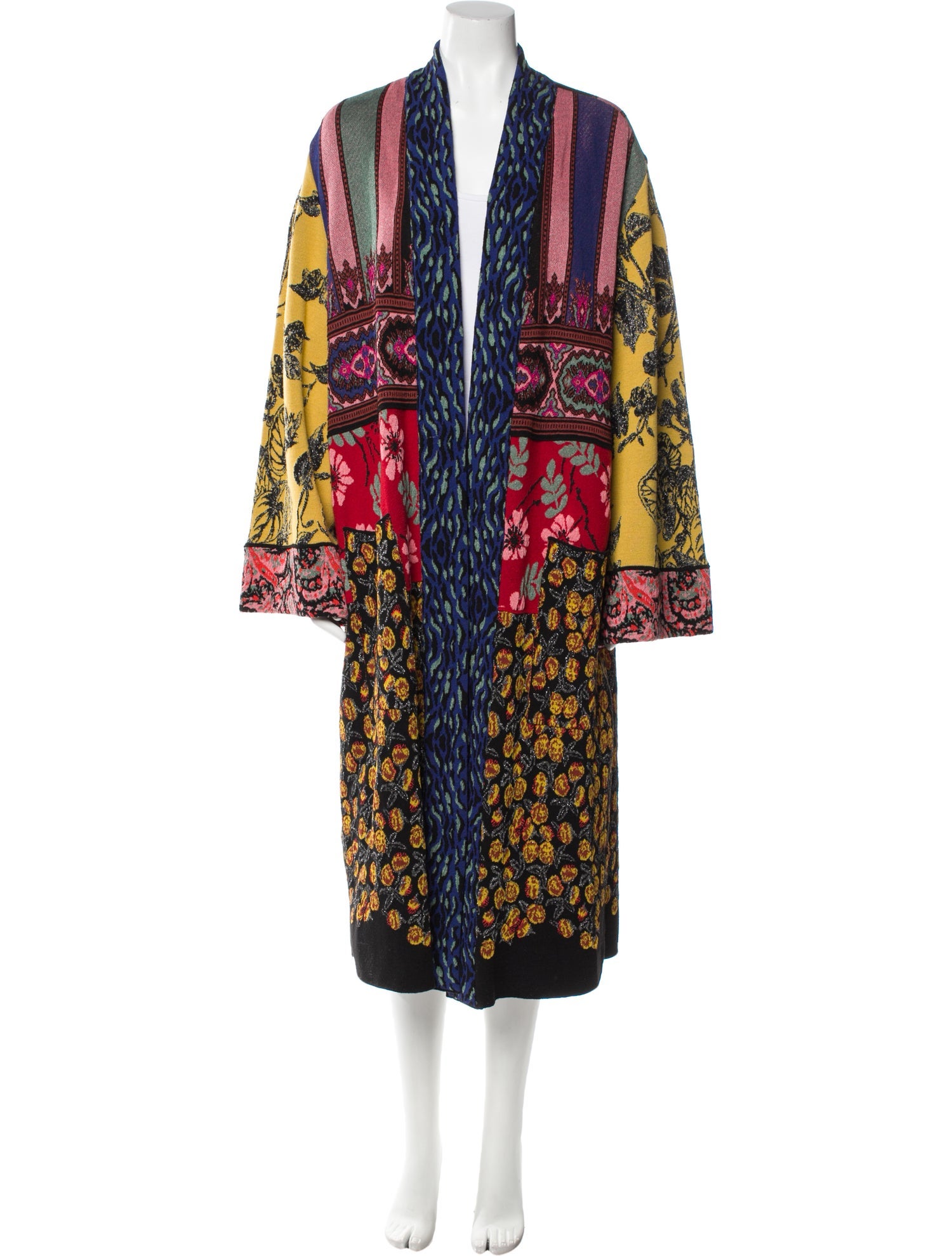 Etro Floral Print Evening Jacket - Blue Jackets, Clothing - ETR231762 ...