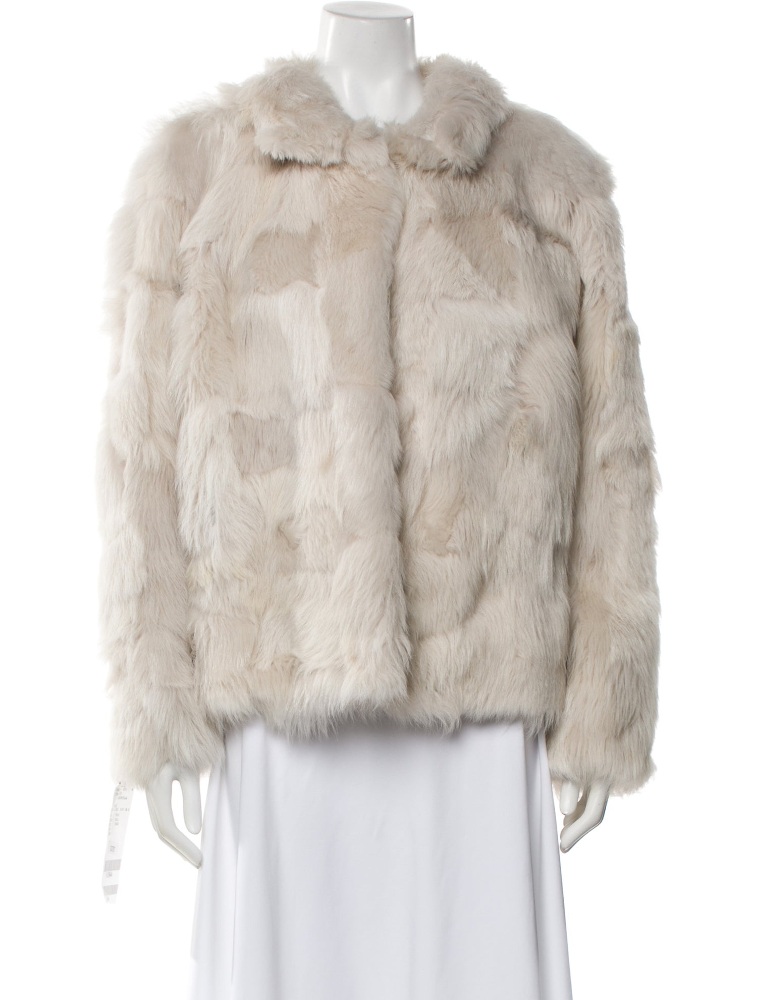 Wolfie Fur Fur Fur Jacket - Neutrals Jackets, Clothing - EWIOF21423 ...