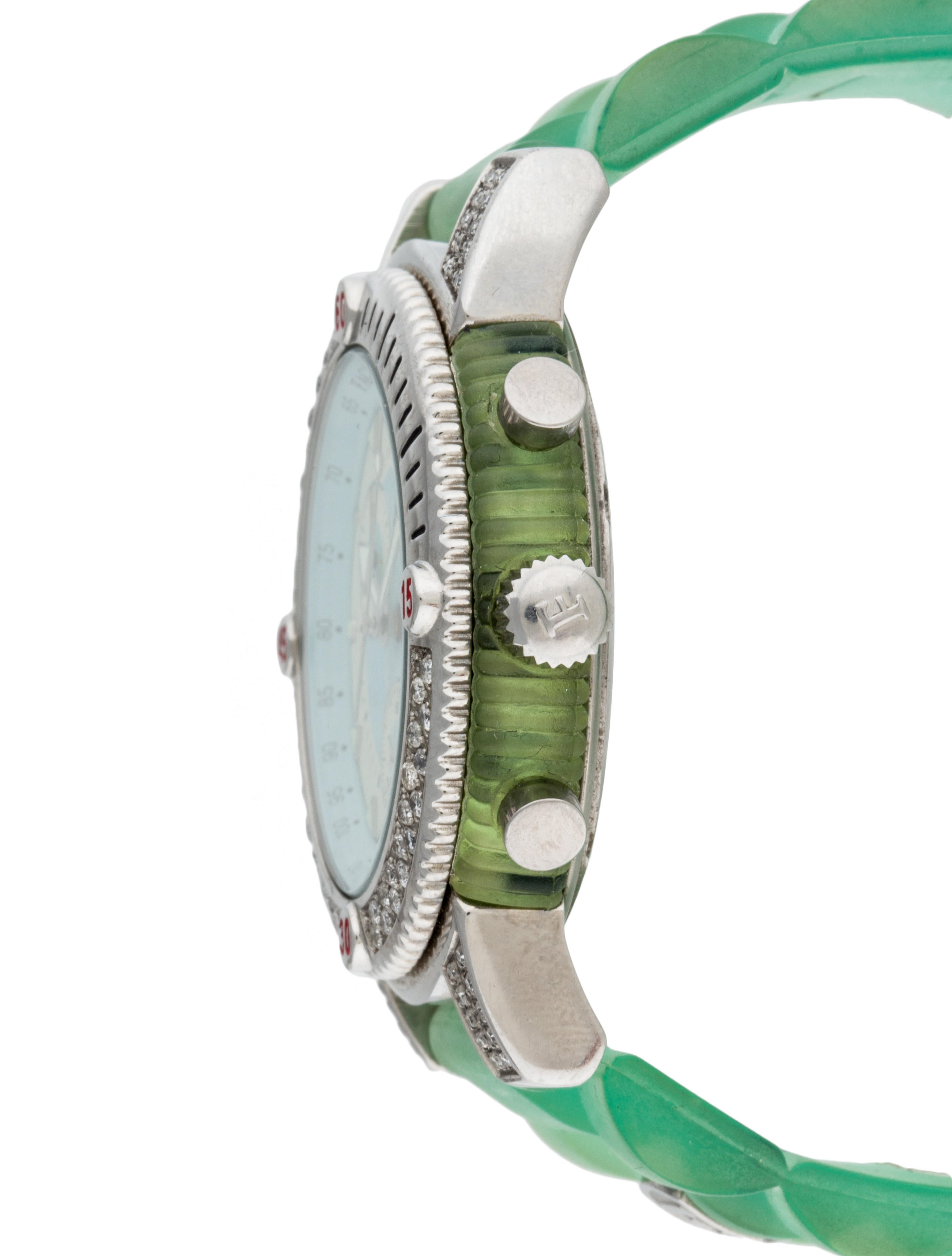 Façonnable Facomarine Diamond Watch - Strap - FAC20026 | The RealReal