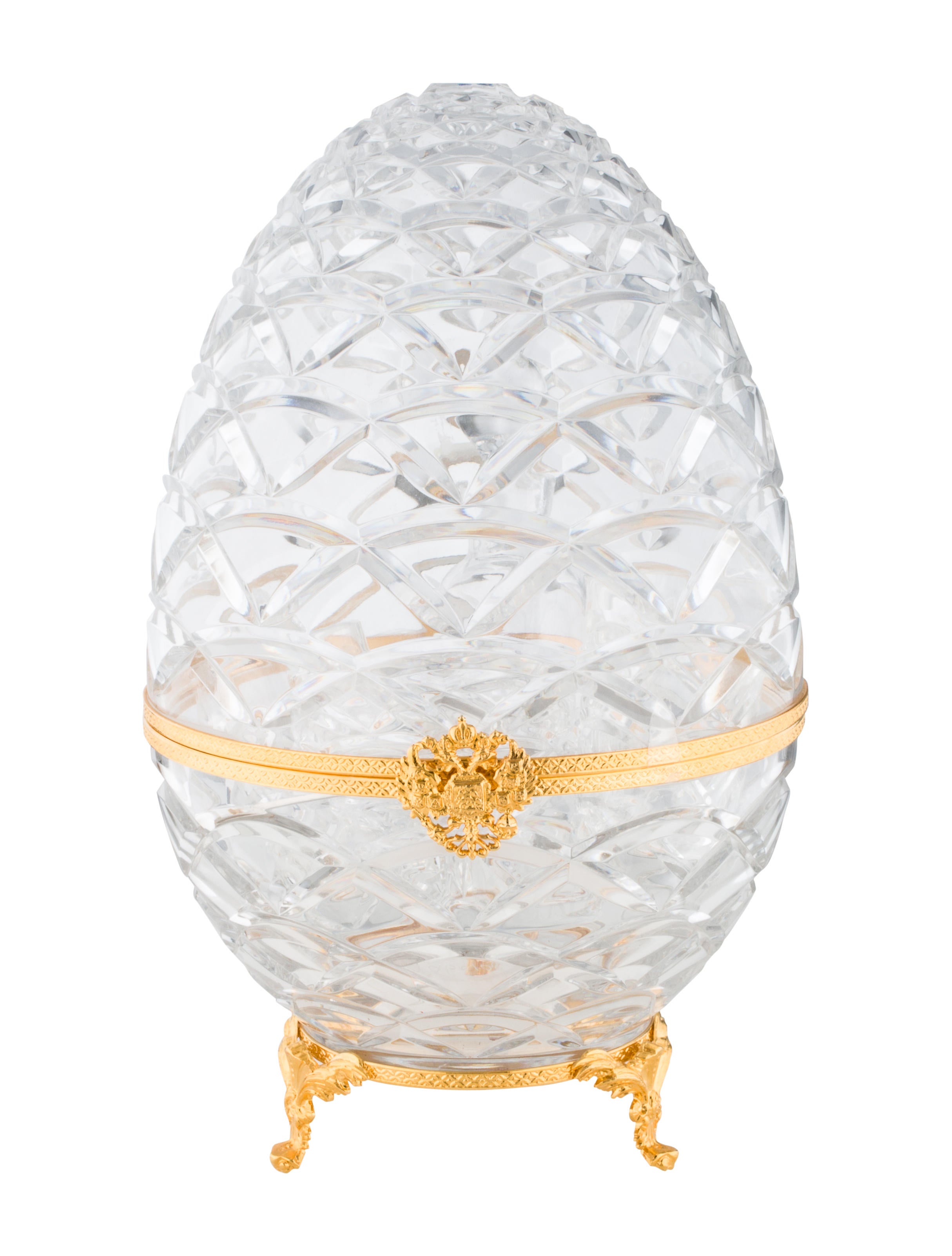 Fabergé Caviar Egg - Clear - FBG20057 | The RealReal