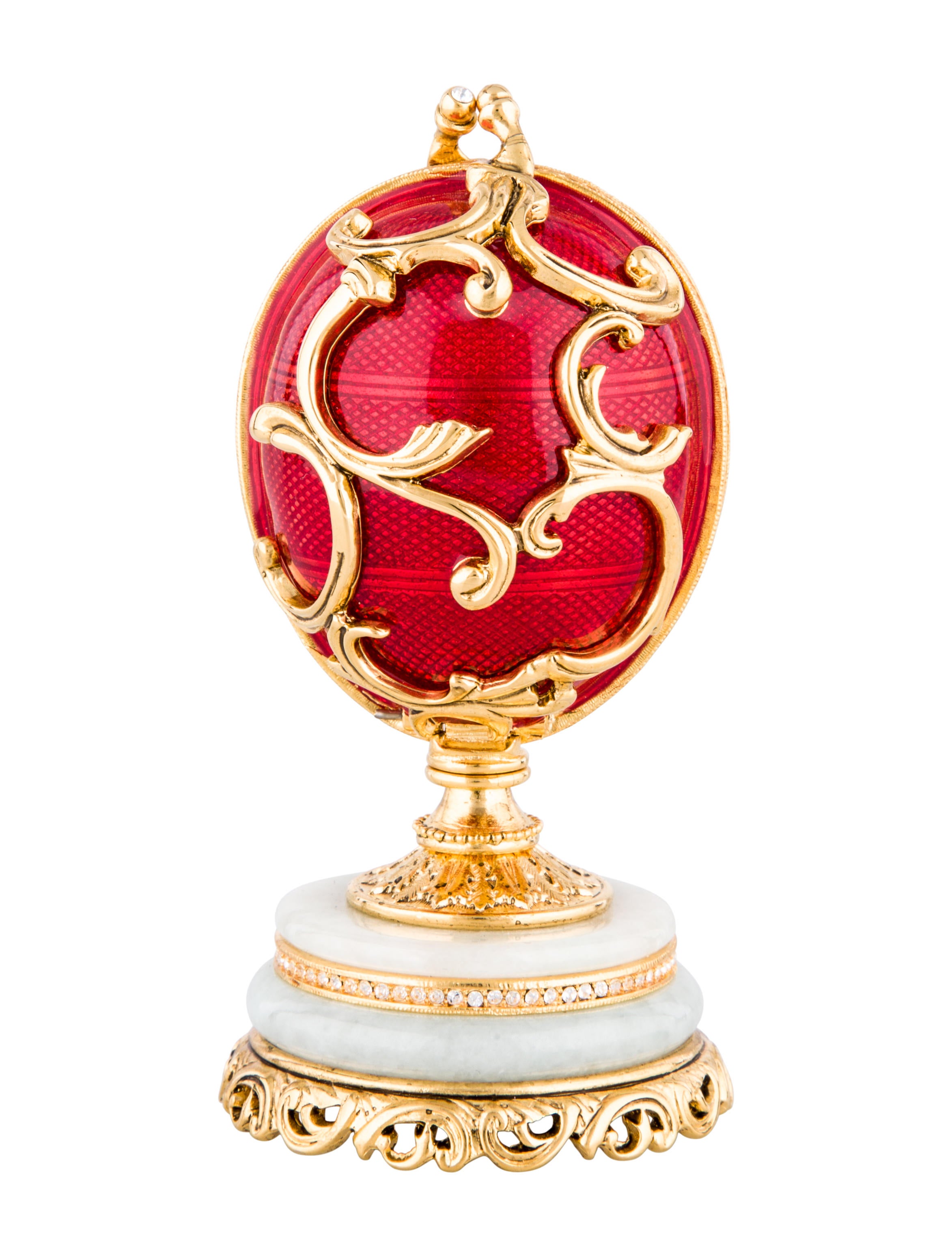 Fabergé Imperial Spring Flowers Egg - Red - FBG20170 | The RealReal