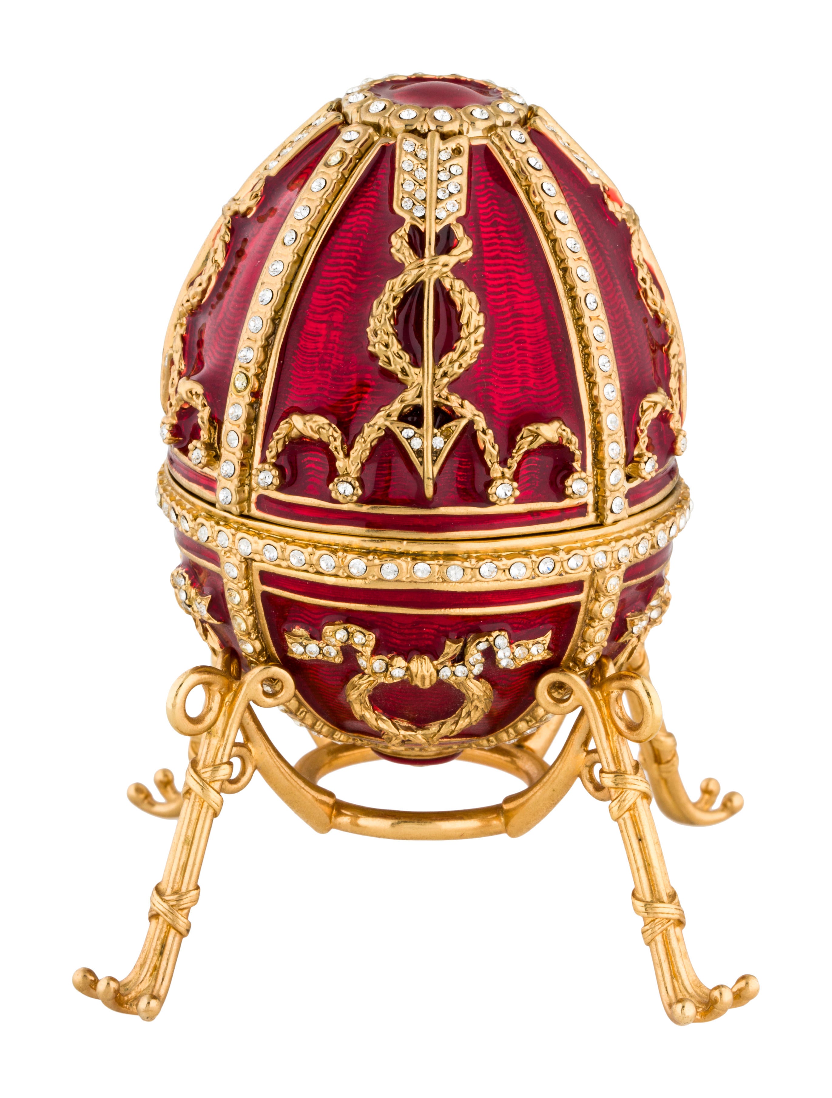 Fabergé Rosebud Millenium Egg - Gold Decorative Accents, Decor ...
