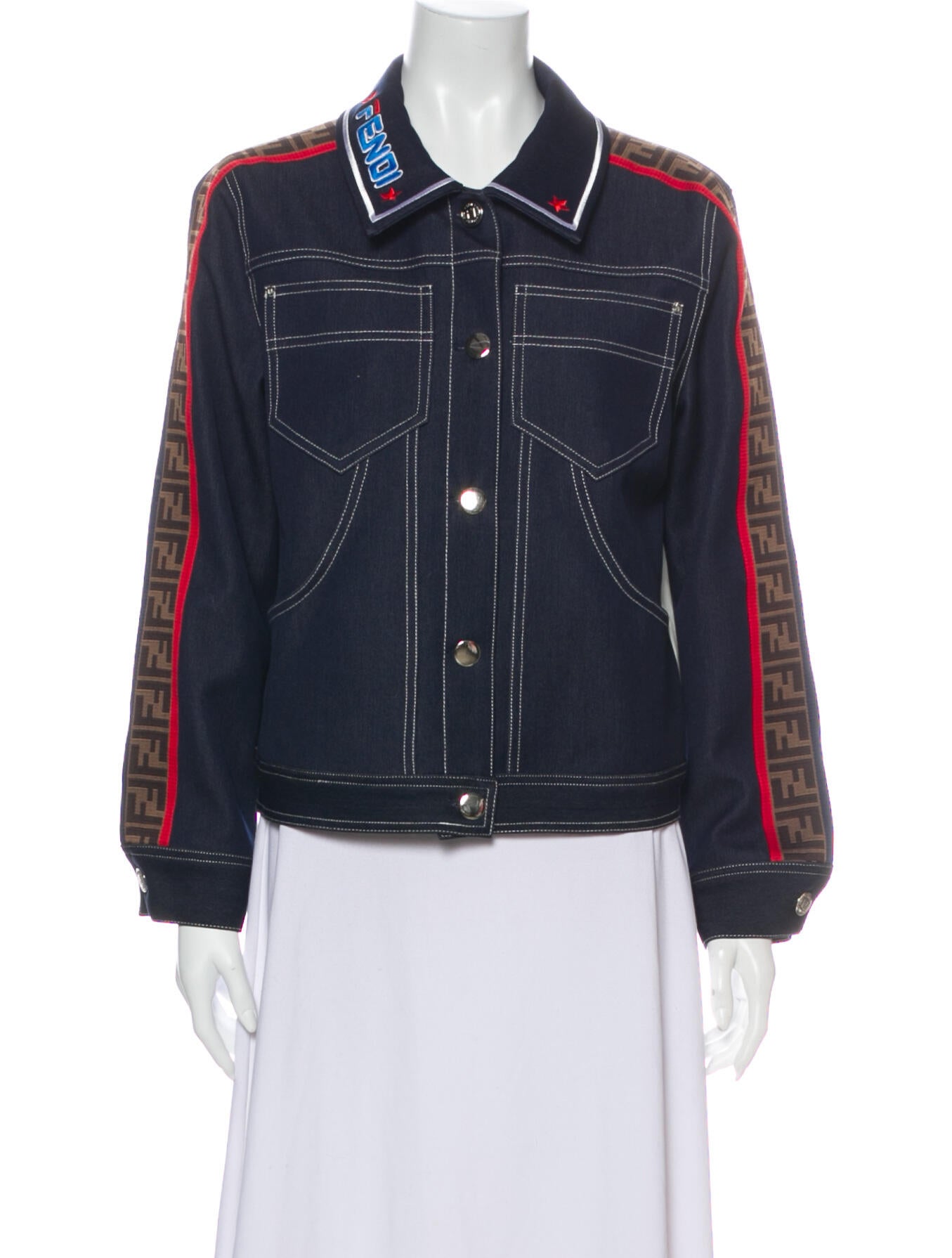 Fendi Denim Jacket - Clothing - FEN158122 | The RealReal