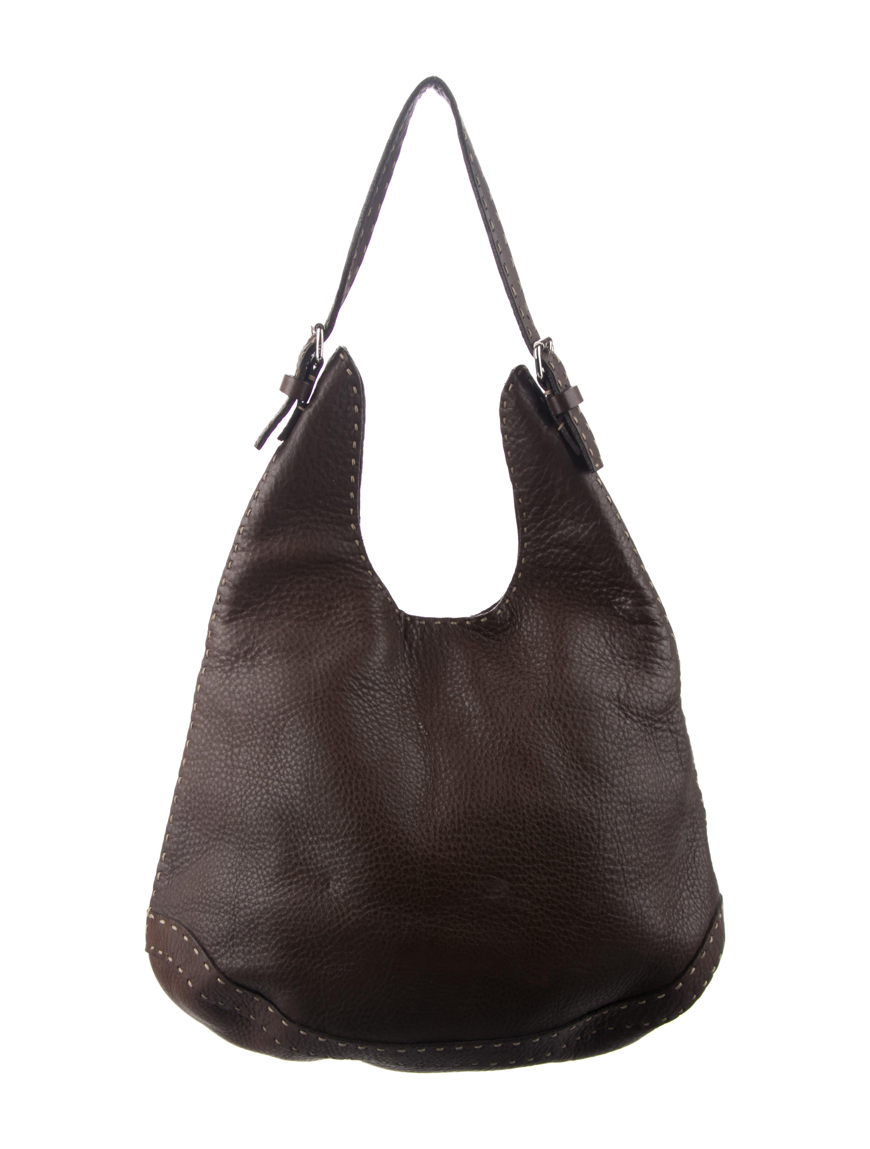 Fendi Vintage Selleria Hobo - Brown Hobos, Handbags - FEN226065 | The ...