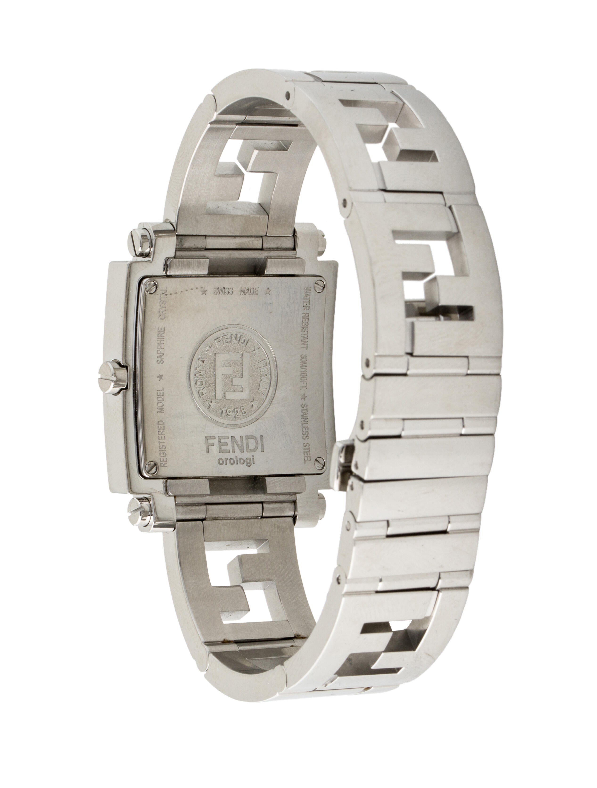 Fendi Quadro Watch - N/A | The RealReal