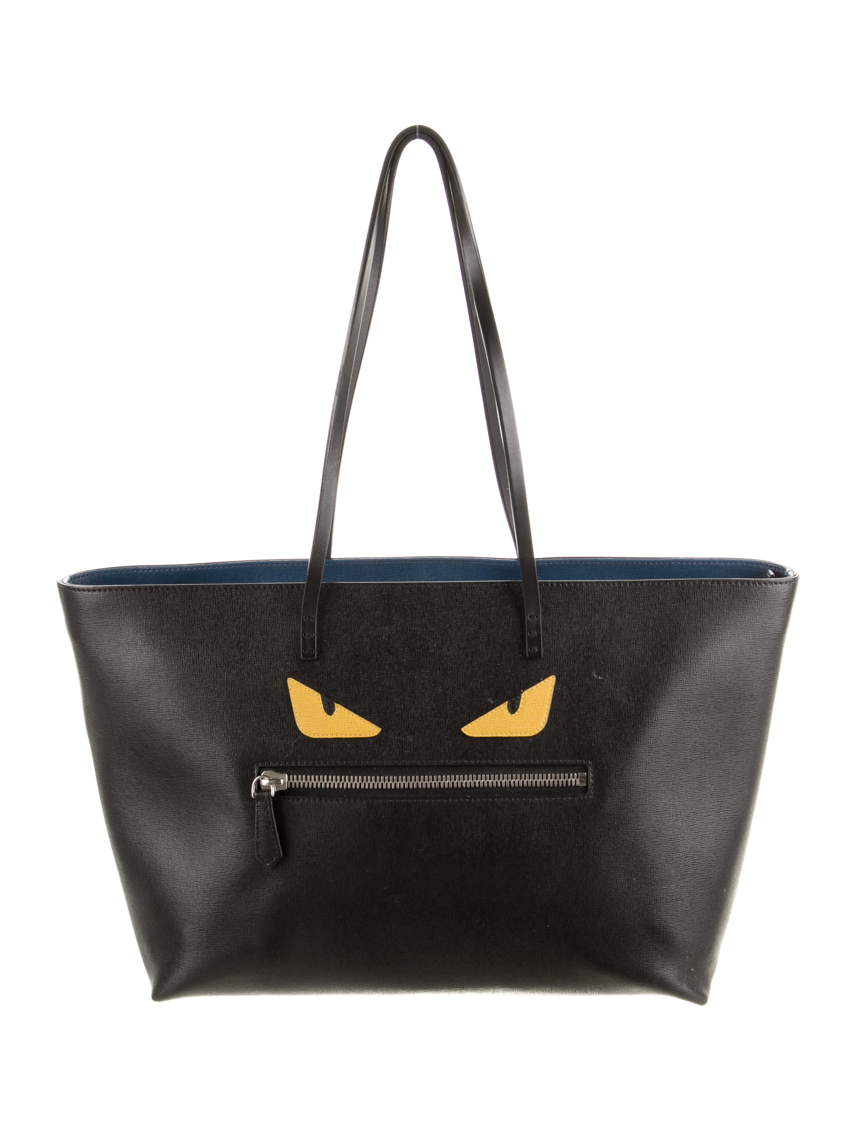 Fendi Monster Roll Tote - Black Totes, Handbags - FEN235883 | The RealReal