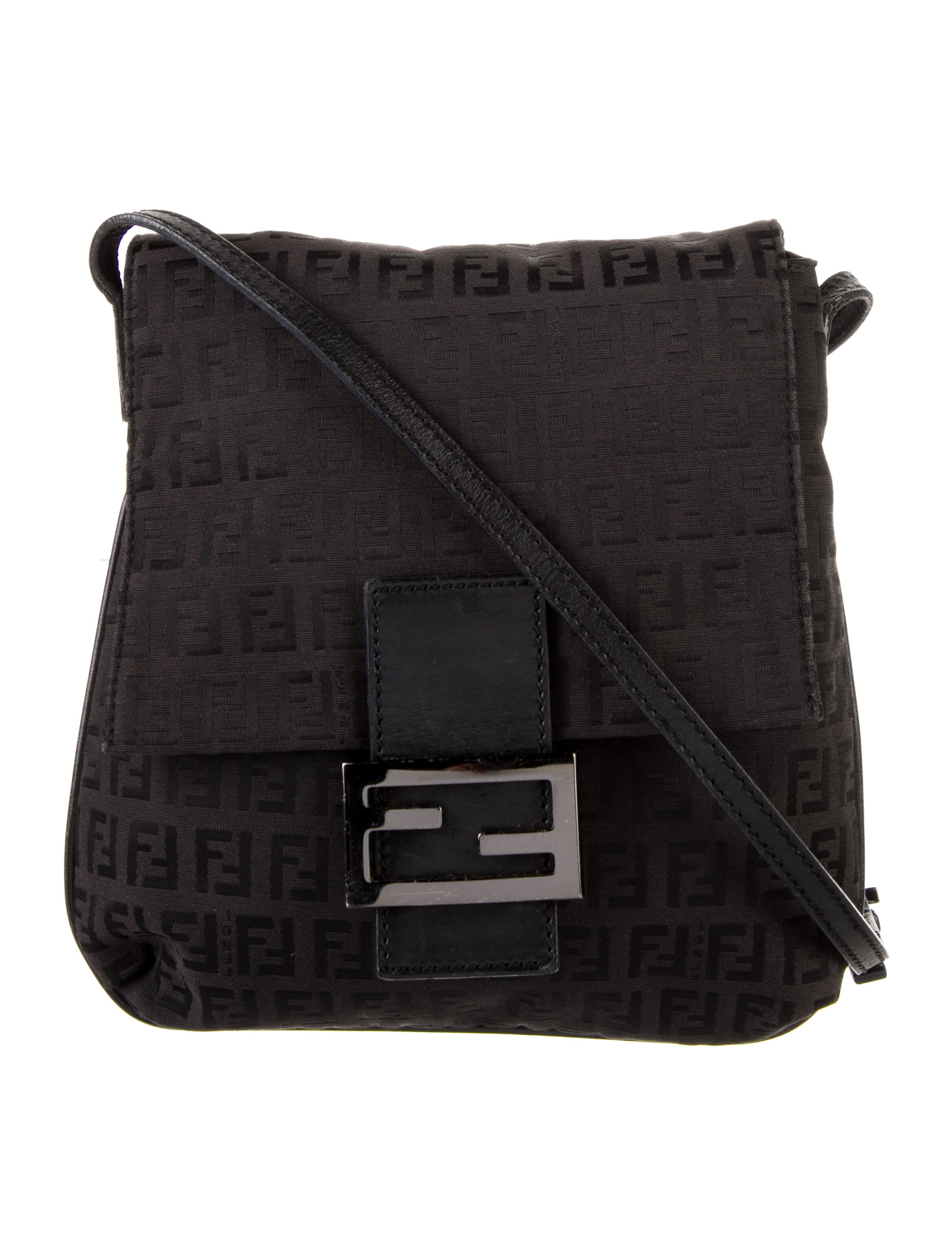 Fendi Embellished Crossbody Bag - Brown Crossbody Bags, Handbags ...