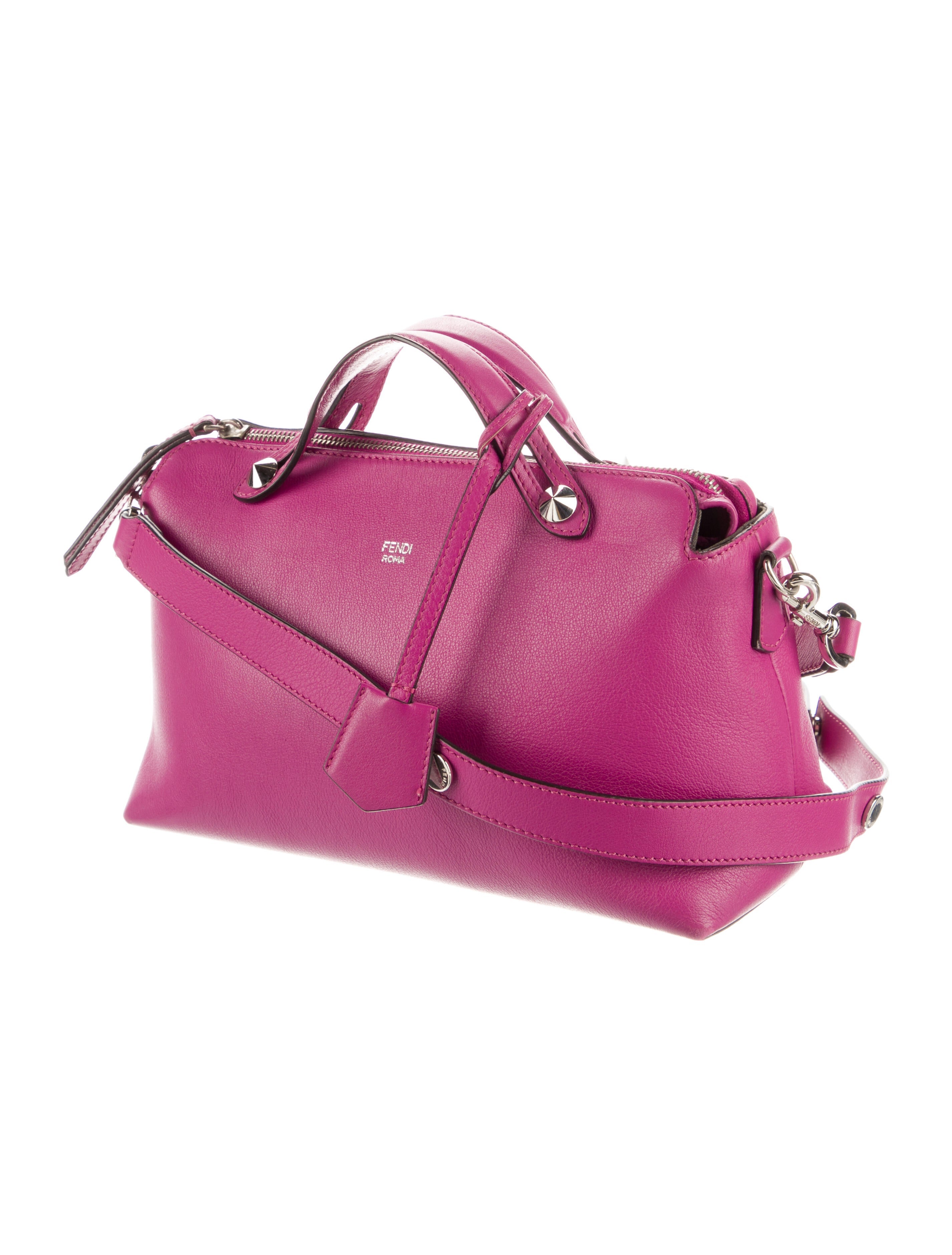 Fendi Small By The Way Bag - Purple Handle Bags, Handbags - FEN239932 ...